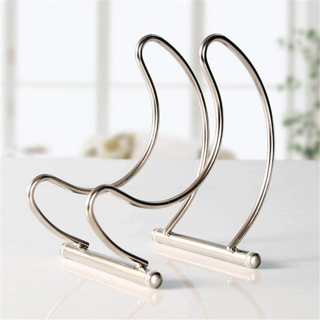 XJJZS Stainless Steel Lid Stand,Shelf Kitchen Storage Shelf Utensil Holder Lid Stand Creative Cutting Board Rack Dual-use Rack