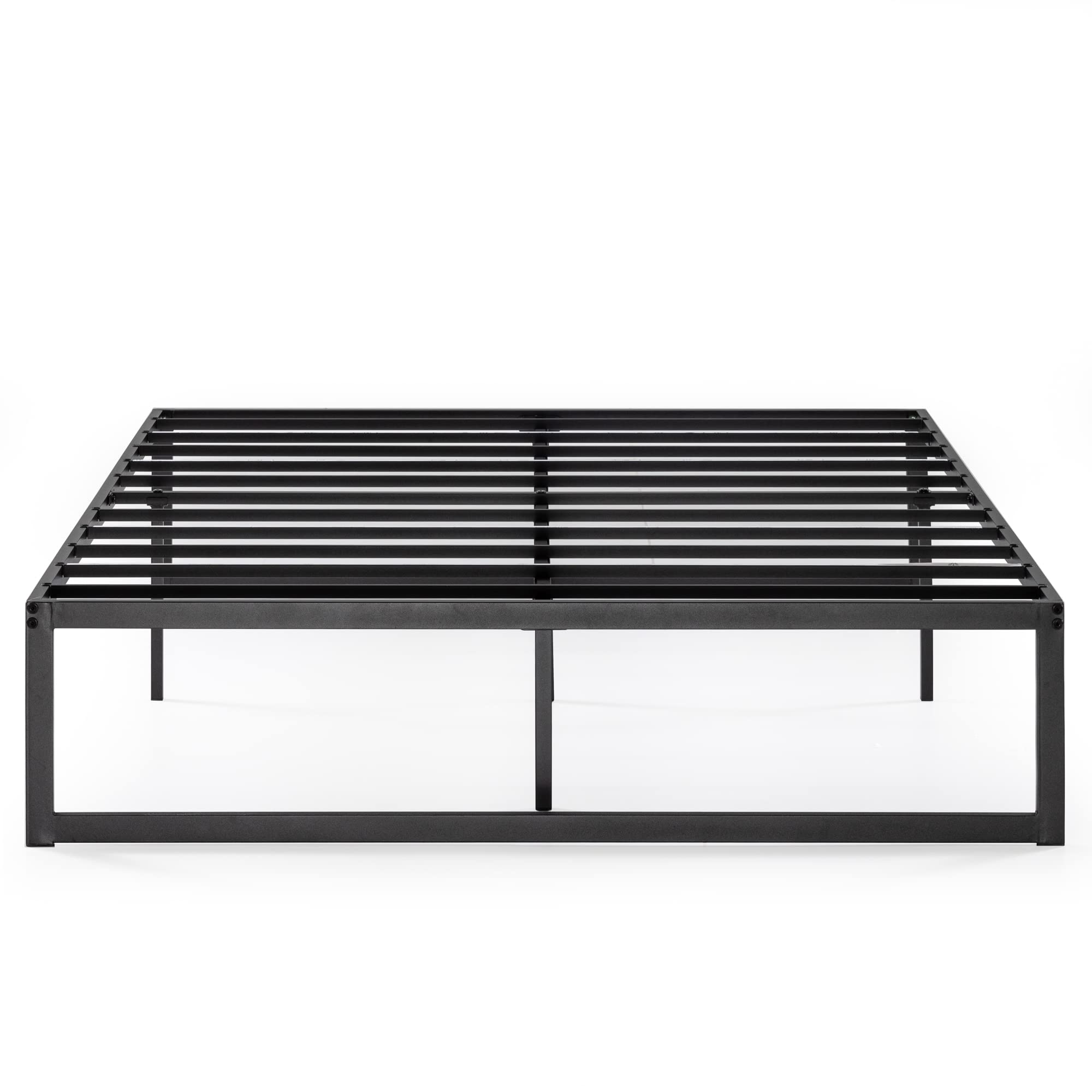 ZINUS Abel Metal Platform Bed Frame / Mattress Foundation with Steel Slat Support / No Box Spring Needed / Easy Assembly, Queen