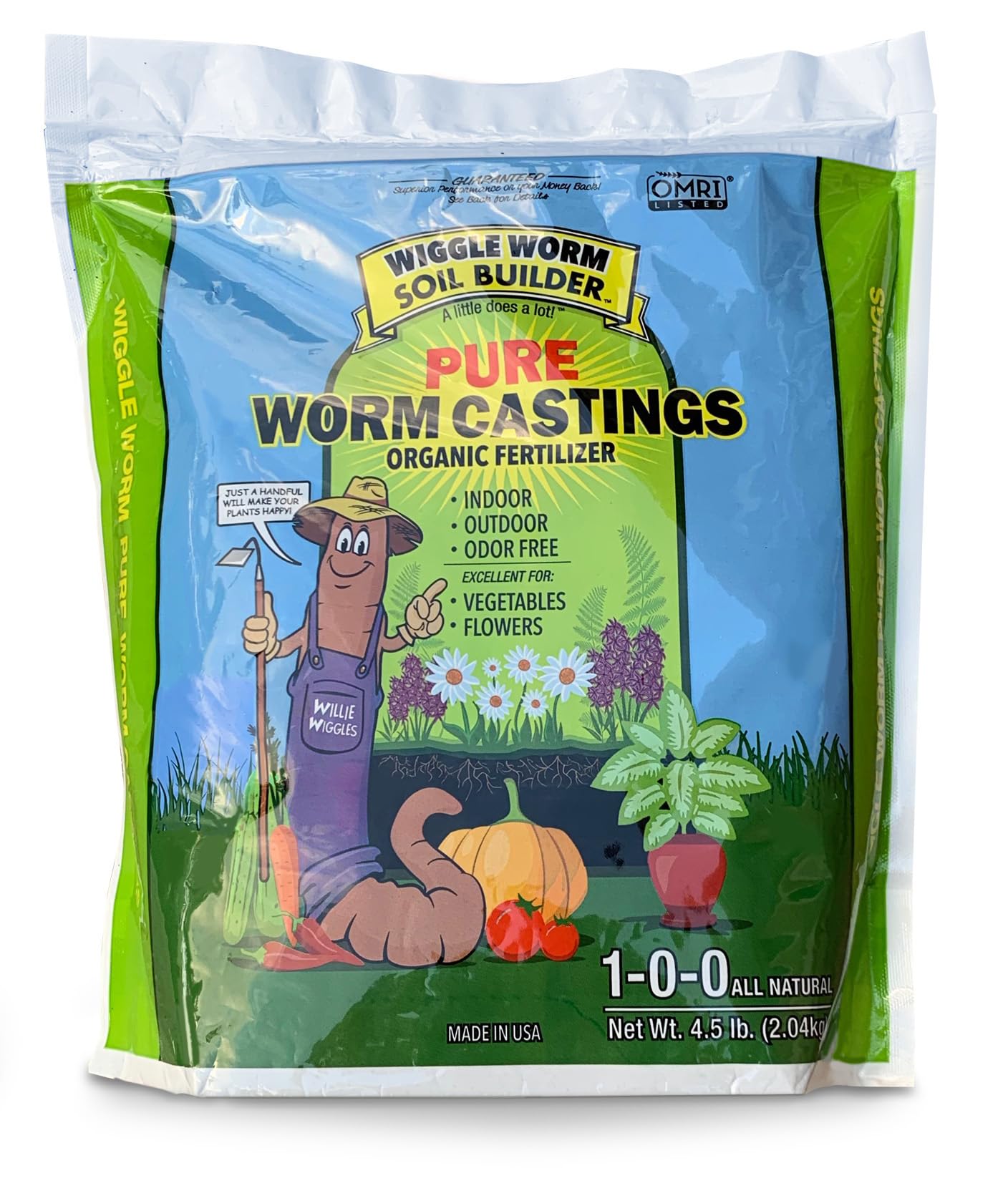 UNCO INDUSTRIES,INC 602 Worm Castings, 4.5-Pound, Brown