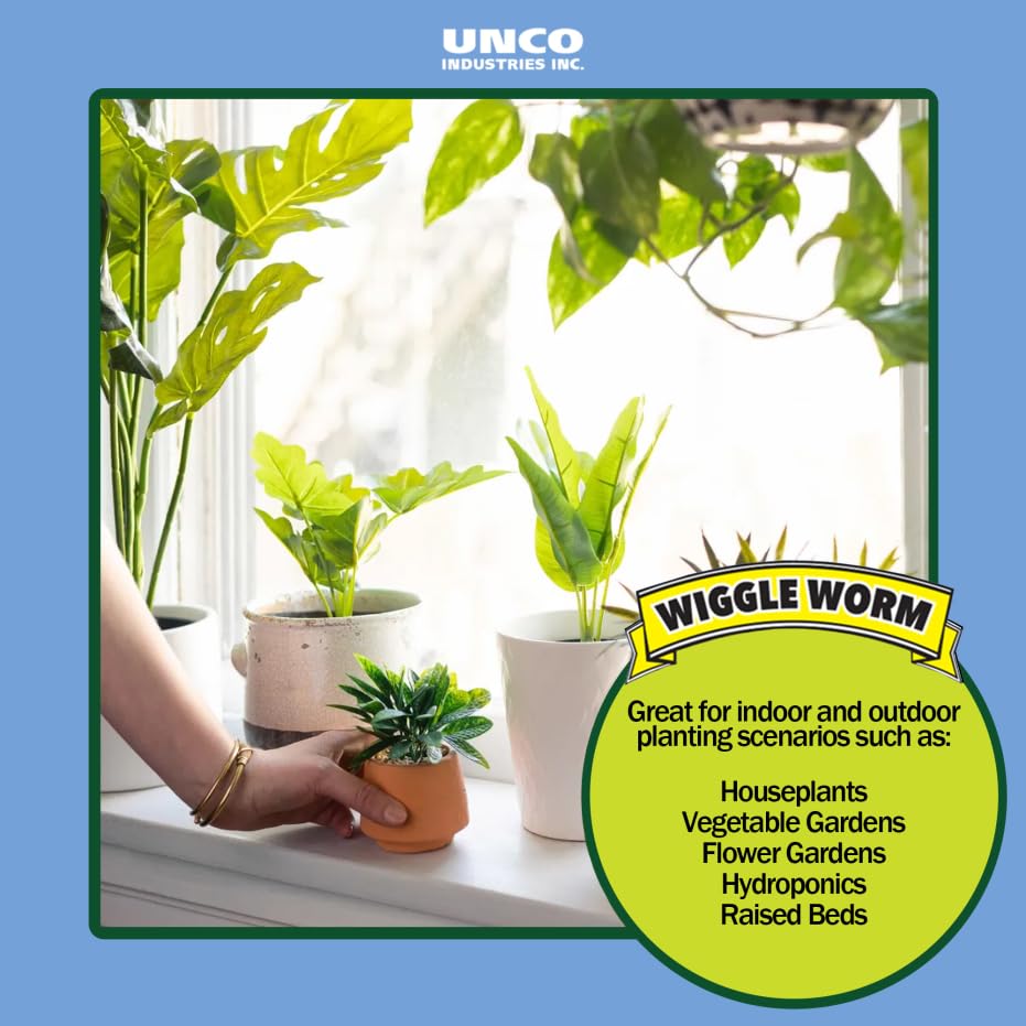 UNCO INDUSTRIES,INC 602 Worm Castings, 4.5-Pound, Brown