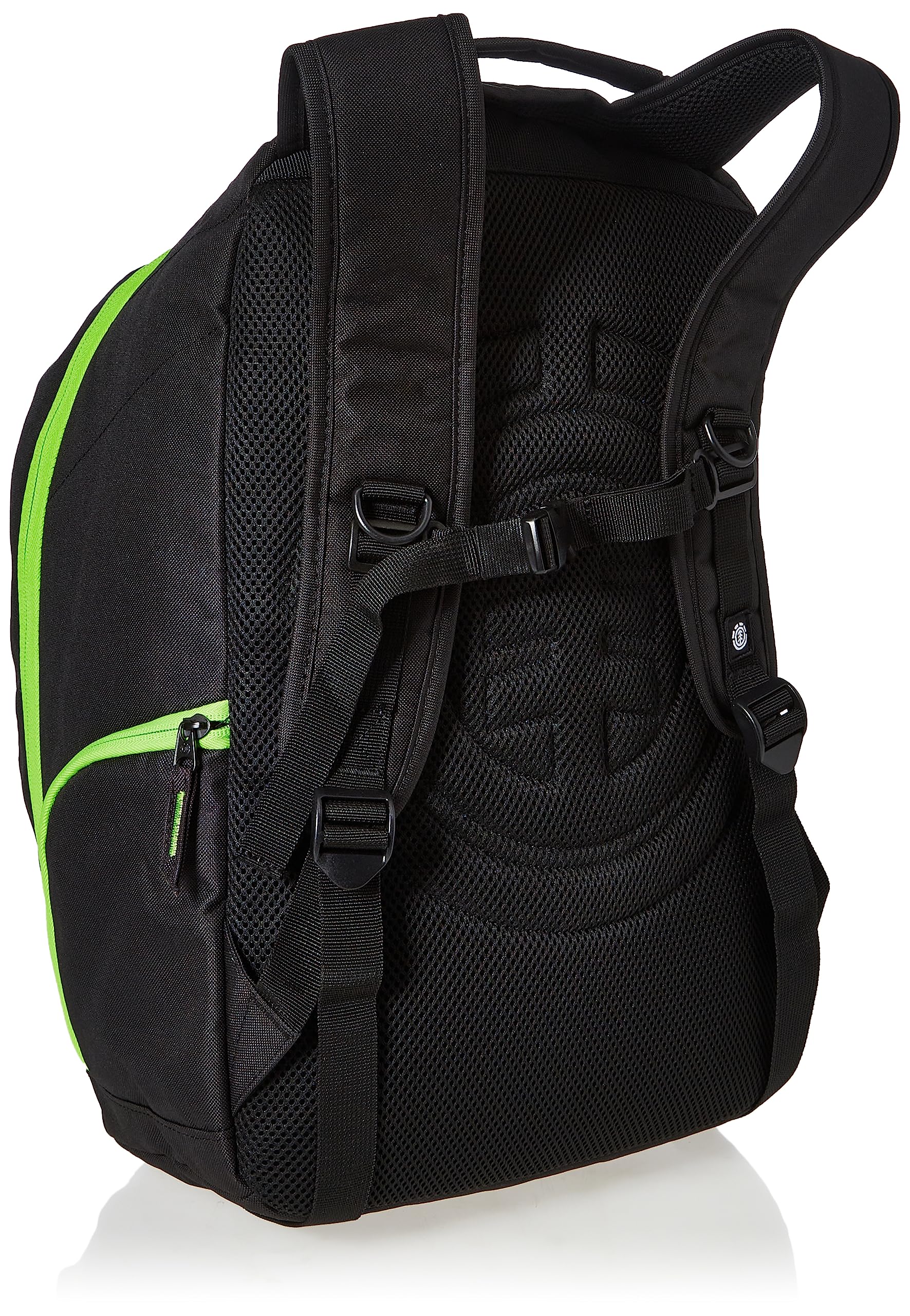 Element Men's Mohave Backpack - Lightweight -School Bookbag -With Skate Straps, All Black Mohave