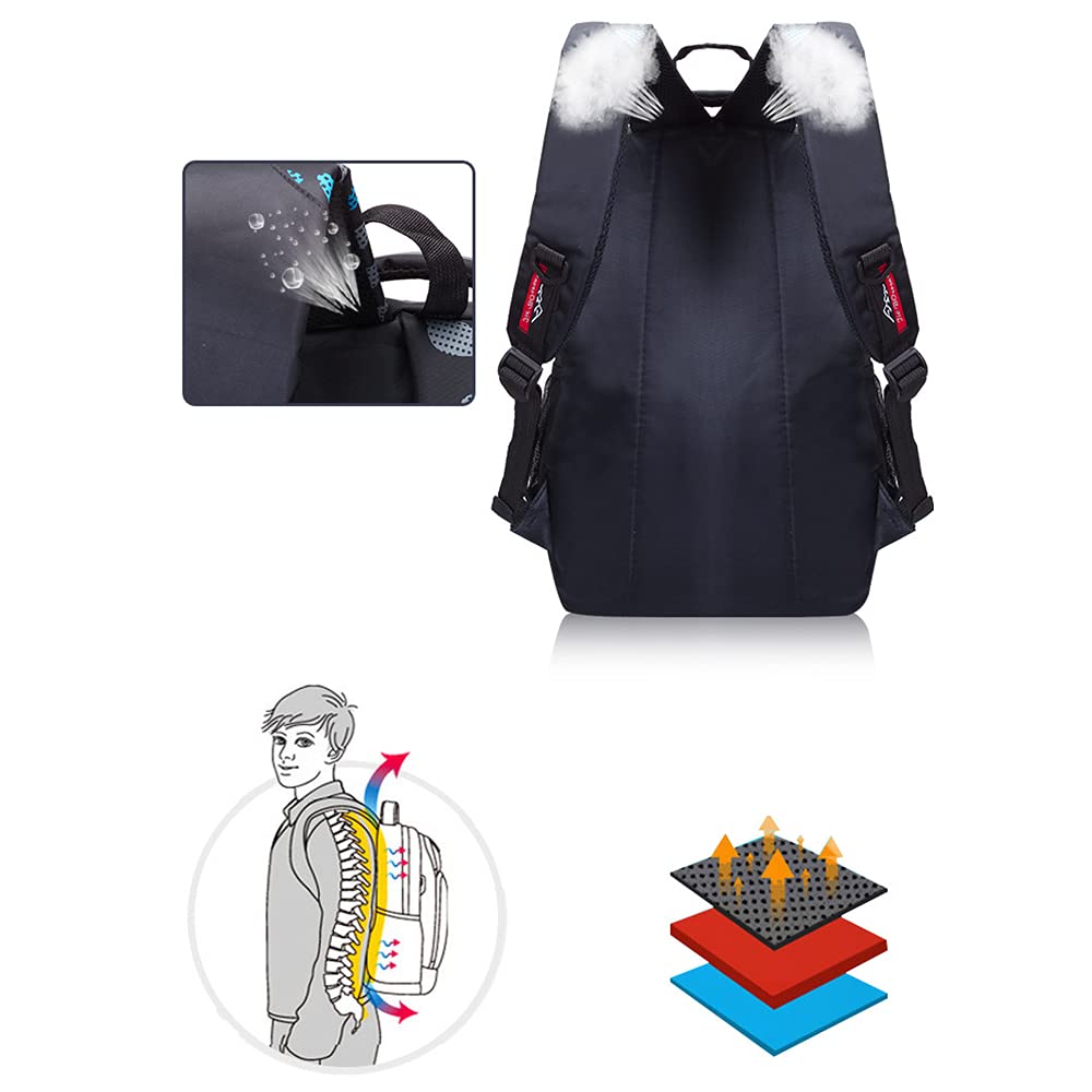 School Backpacks for Boys Waterproof Durable Bookbag Student Backpack