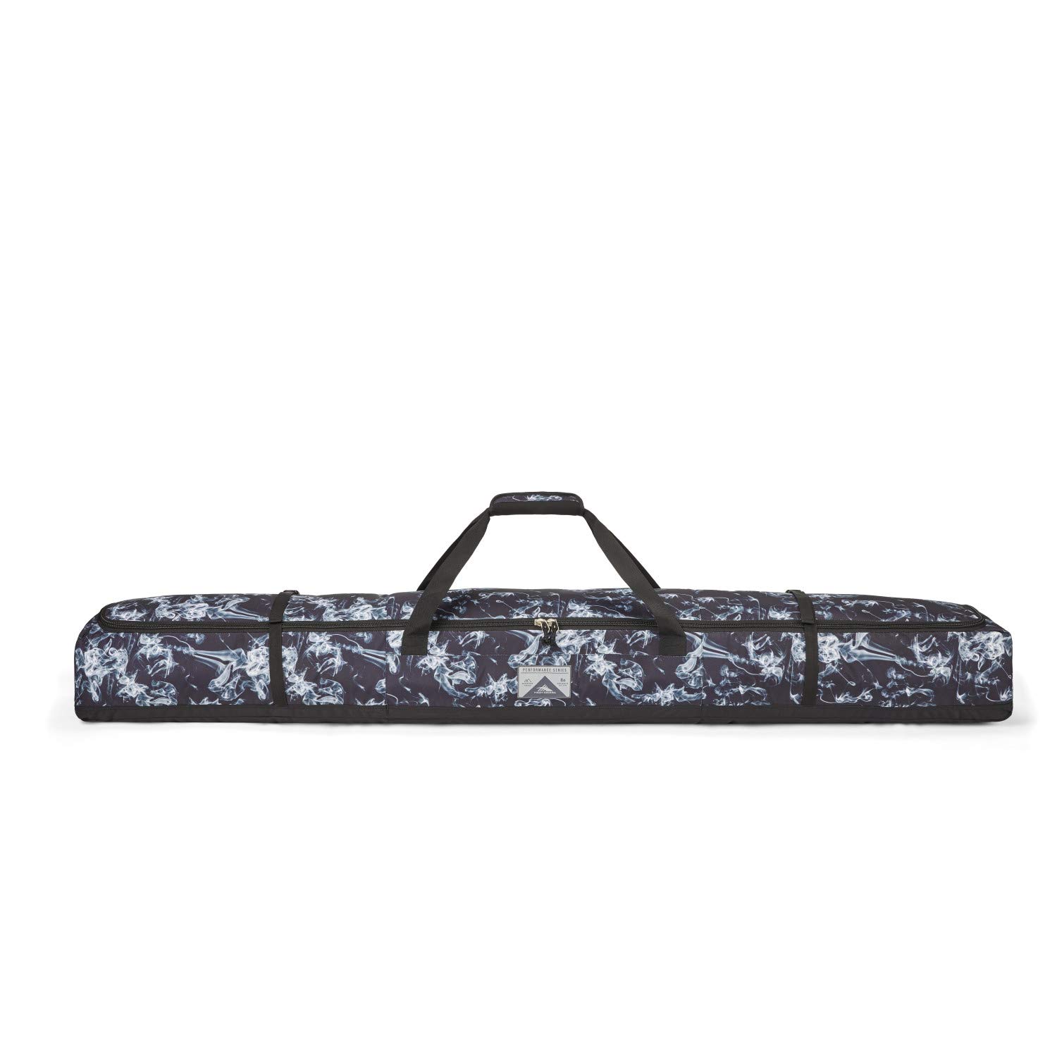High Sierra Padded Ski Bag for Single Pair of Skis, Black Steam/Black, Up to 6 Feet