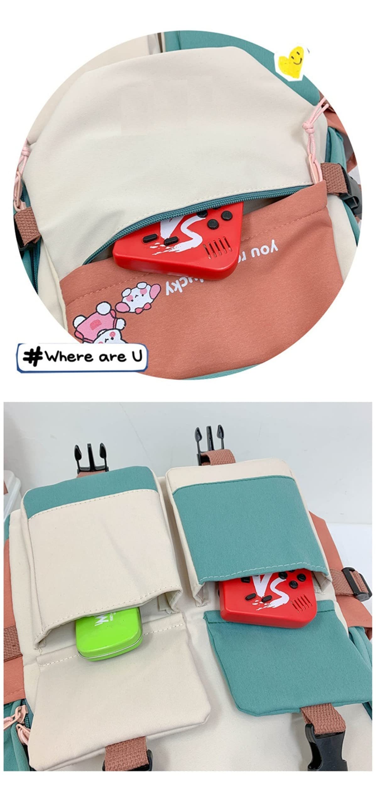 ISaikoy Anime Fairy Tail Backpack Bookbag Shoulder School Bag Daypack Laptop Bag 10