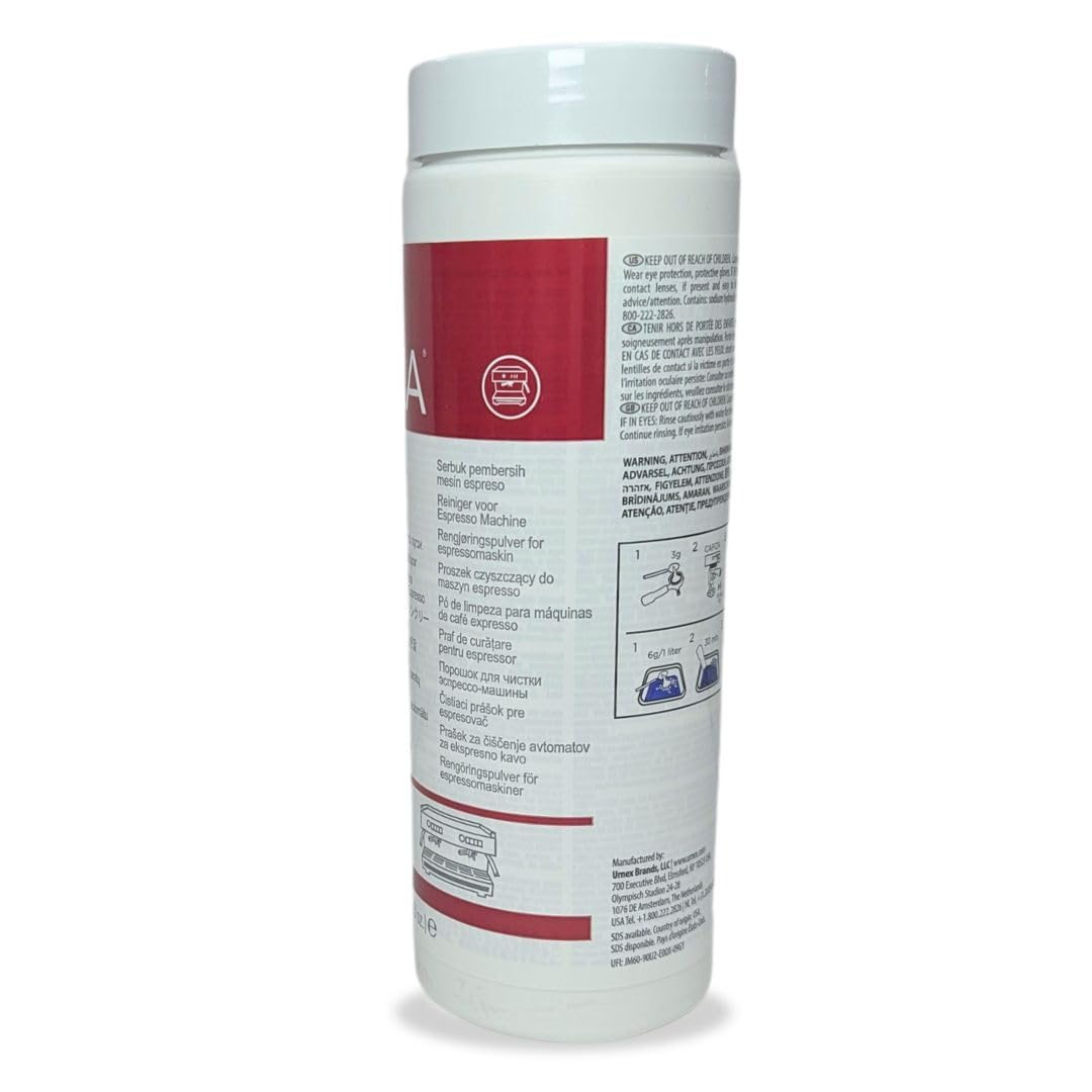 Urnex Espresso Machine Cleaning Powder - 566 grams - Cafiza Professional Espresso Machine Cleaner