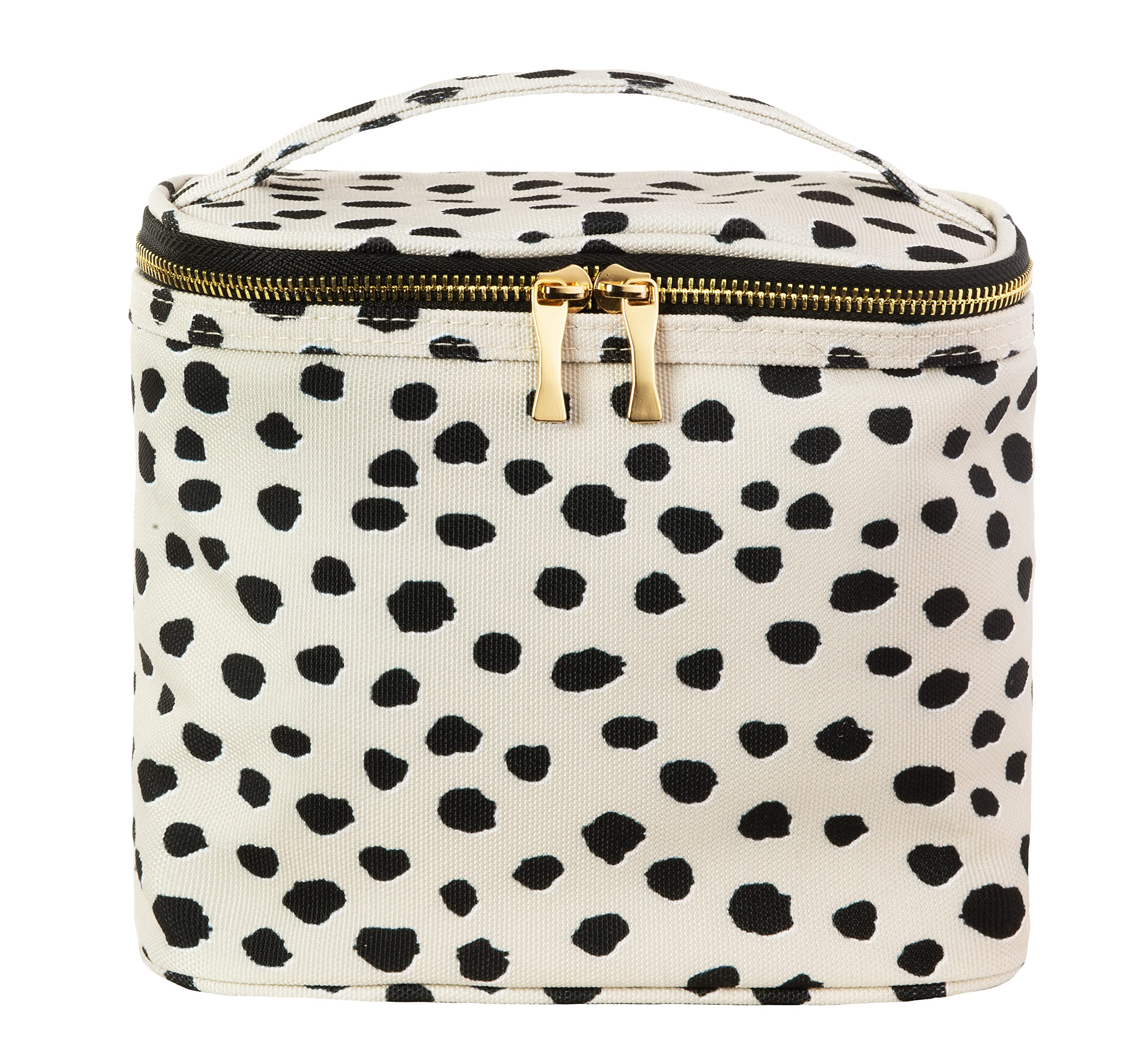 Kate Spade New York Insulated Lunch Tote, Small Lunch Cooler, Thermal Bag with Double Zipper Close and Carrying Handle, Faye Floral