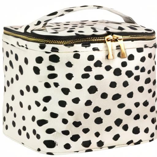Kate Spade New York Insulated Lunch Tote, Small Lunch Cooler, Thermal Bag with Double Zipper Close and Carrying Handle, Faye Floral