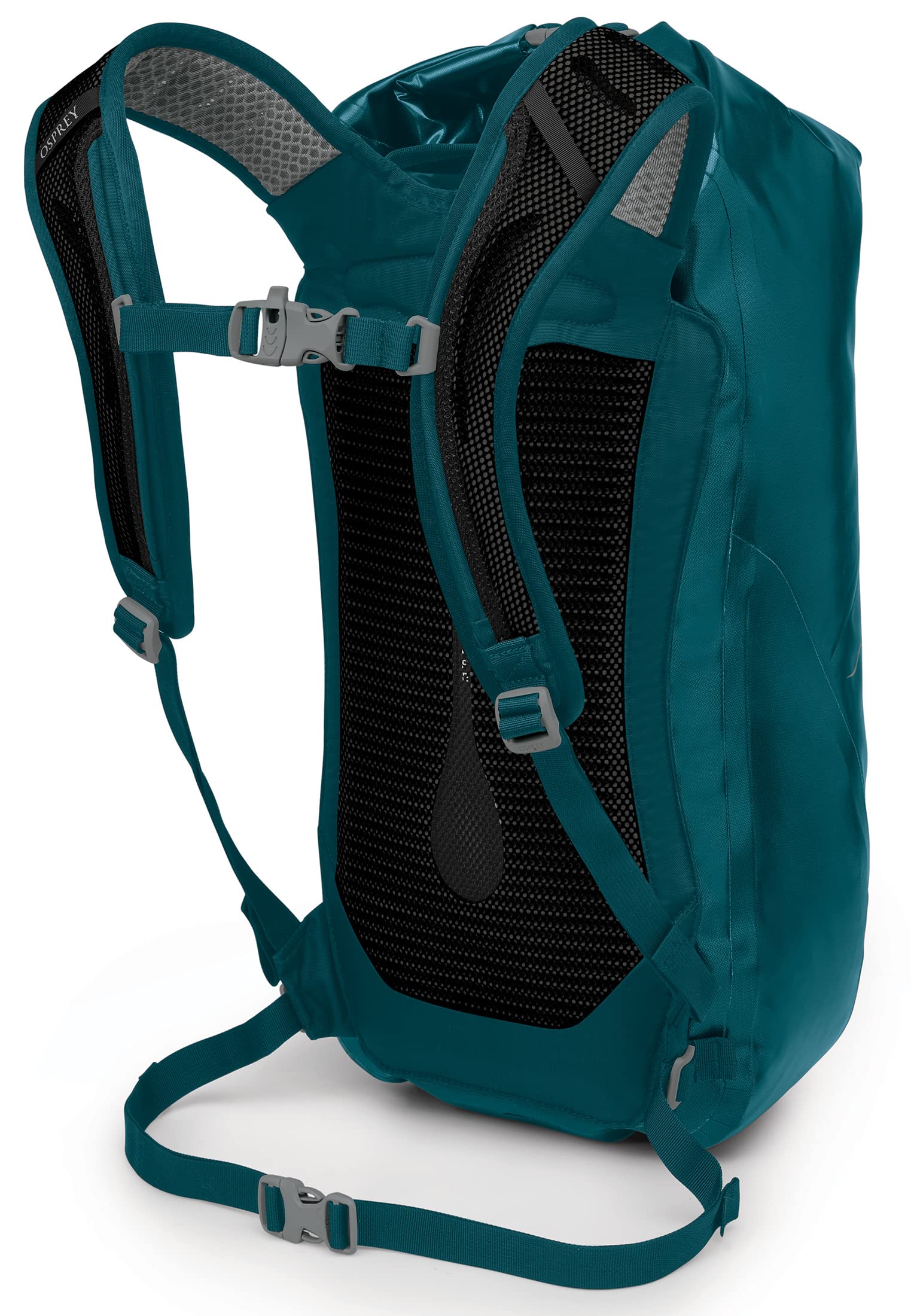 Osprey Transporter Roll Top Waterproof Backpack 25, Night Jungle Blue
