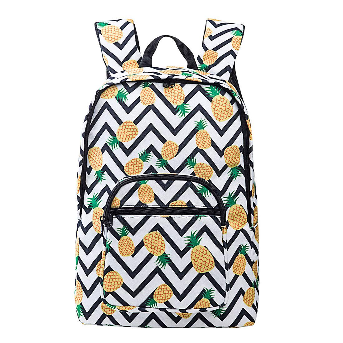 Pineapple Backpack Back Pack Bookbag School Bag for Girls Boys Kids Lightweight Oxford Backpacks for Elementary Middle School College Travel Rucksack Christmas Gifts