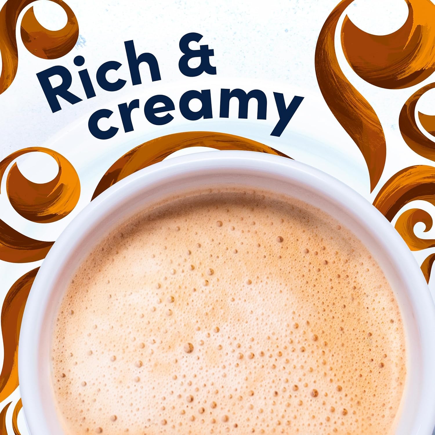 Gevalia Caramel Macchiato Espresso K-Cup Coffee Pods and Froth Packets (6 Pods and Froth Packets)
