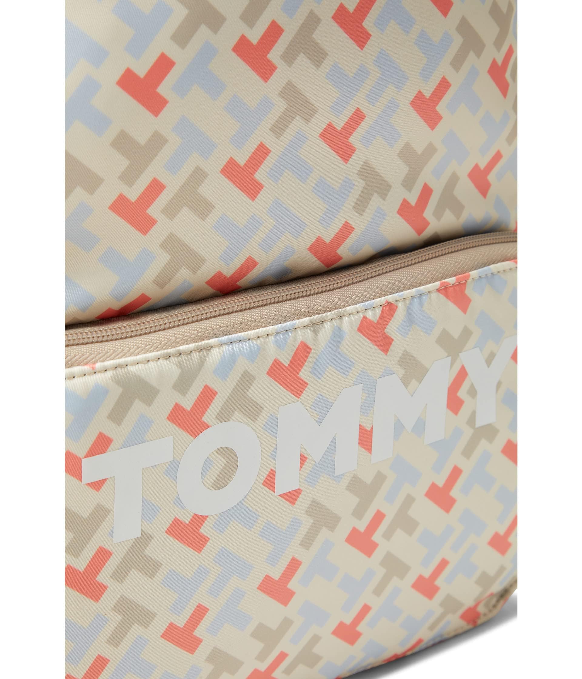 Tommy Hilfiger Cory II Medium Dome Backpack Stone Multi One Size