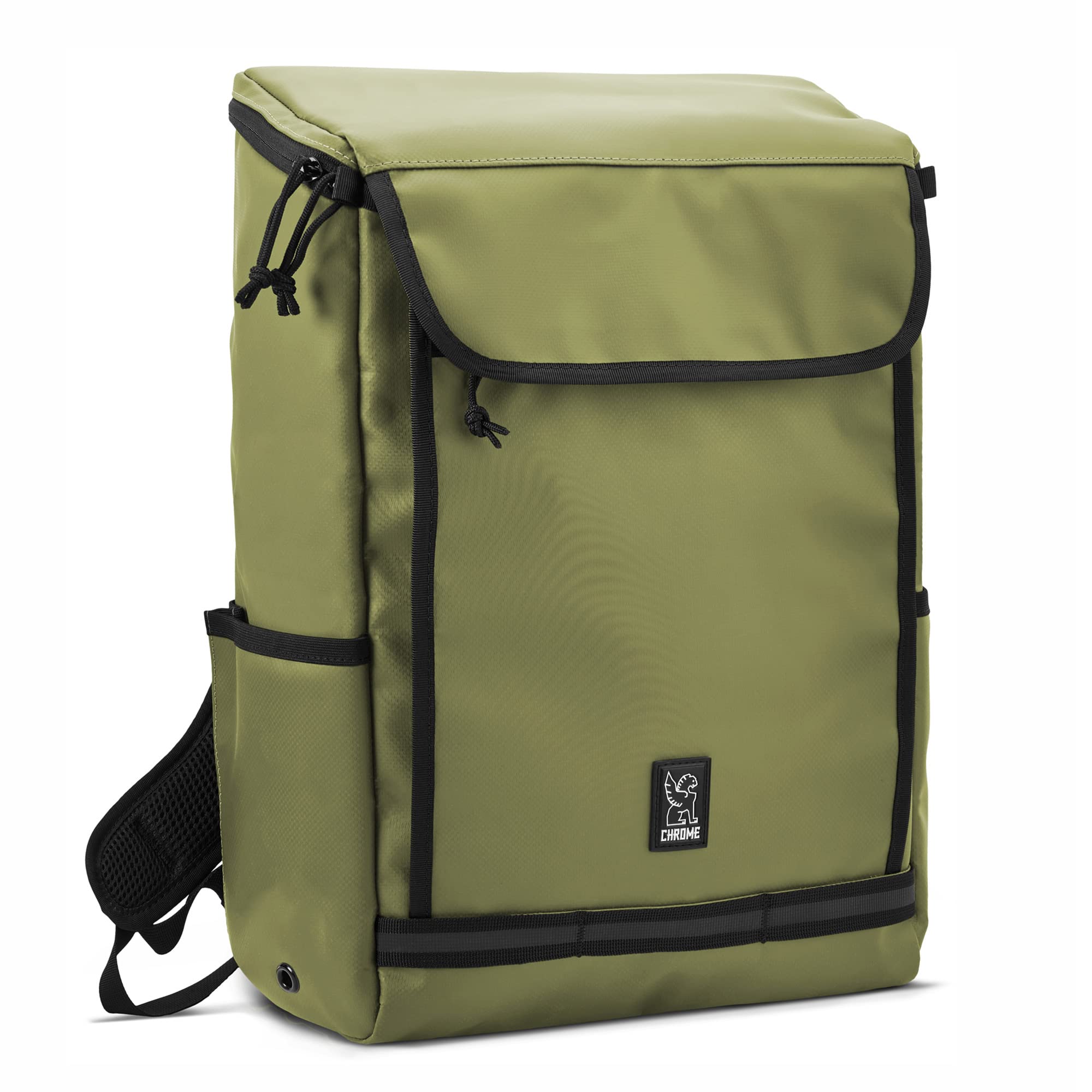 Chrome Industries Volcan 15 Inch Laptop Backpack - Daypack Bag, Black Tarp, 31 Liter