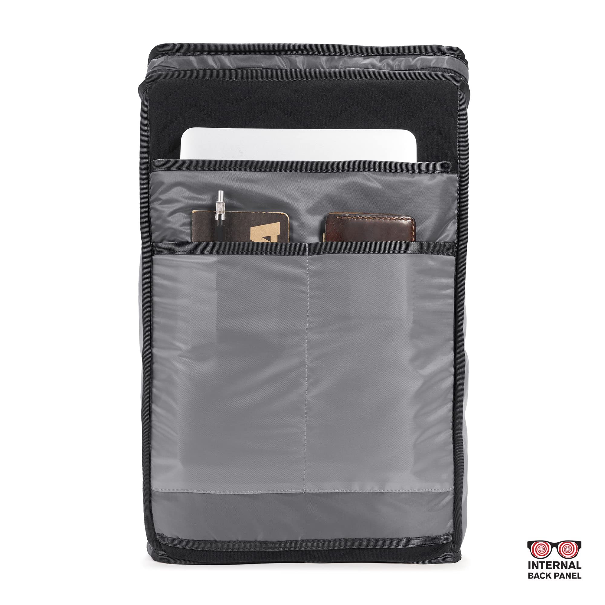 Chrome Industries Volcan 15 Inch Laptop Backpack - Daypack Bag, Black Tarp, 31 Liter