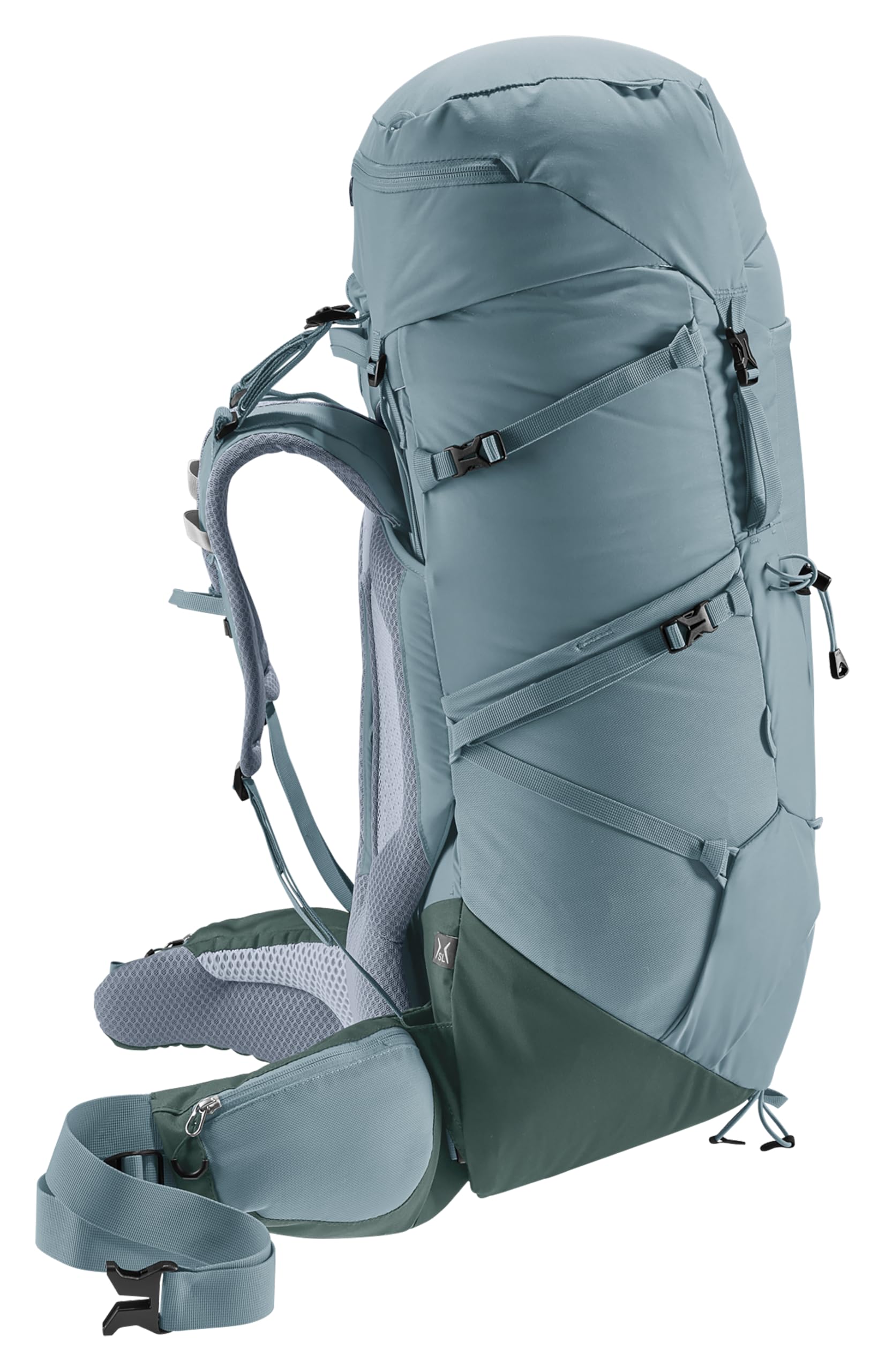 Deuter Aircontact Core 45+10L SL Women’s Fit Hiking Backpack - Shale-Ivy