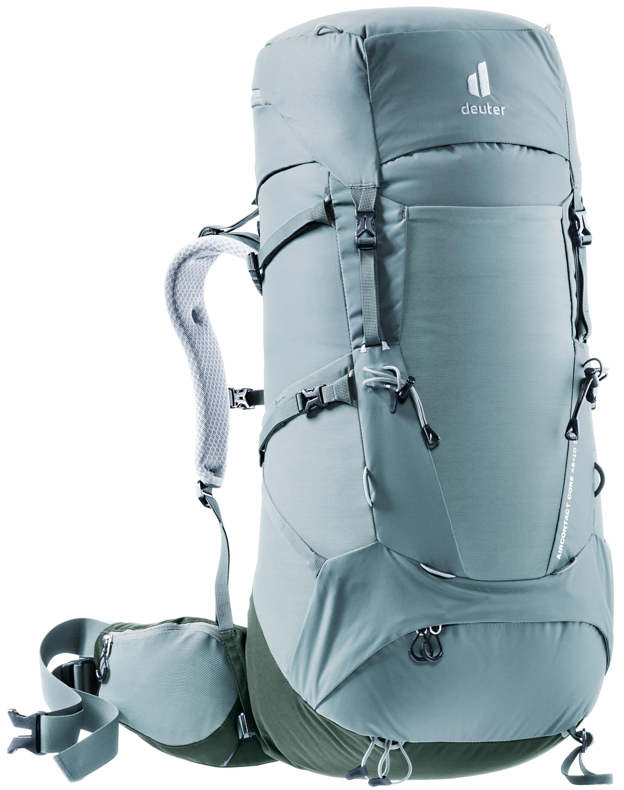 Deuter Aircontact Core 45+10L SL Women’s Fit Hiking Backpack - Shale-Ivy