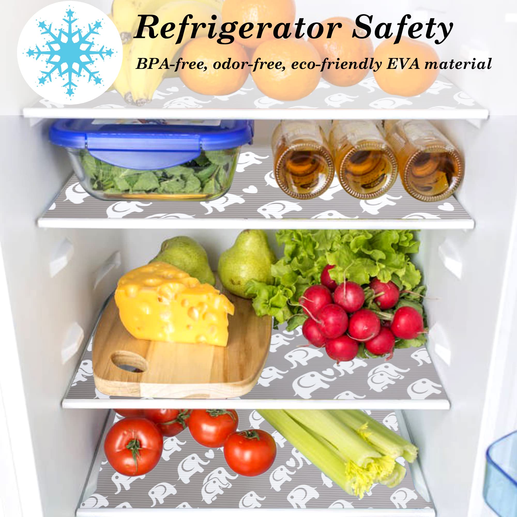 Shelf Liners for Kitchen Cabinets Non Adhesive 20 Inch Wide X 20 Ft Kitchen Cabinet Drawer Liners Waterproof Refrigerator Liners Thickened Cupboard Protector Liner for Bathroom Dresser Pantry