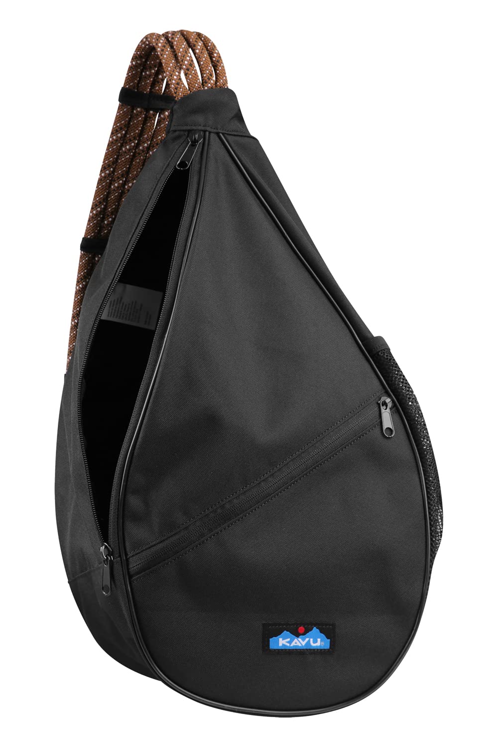 KAVU Paxton Pack Backpack Rope Sling Bag - Jet Black