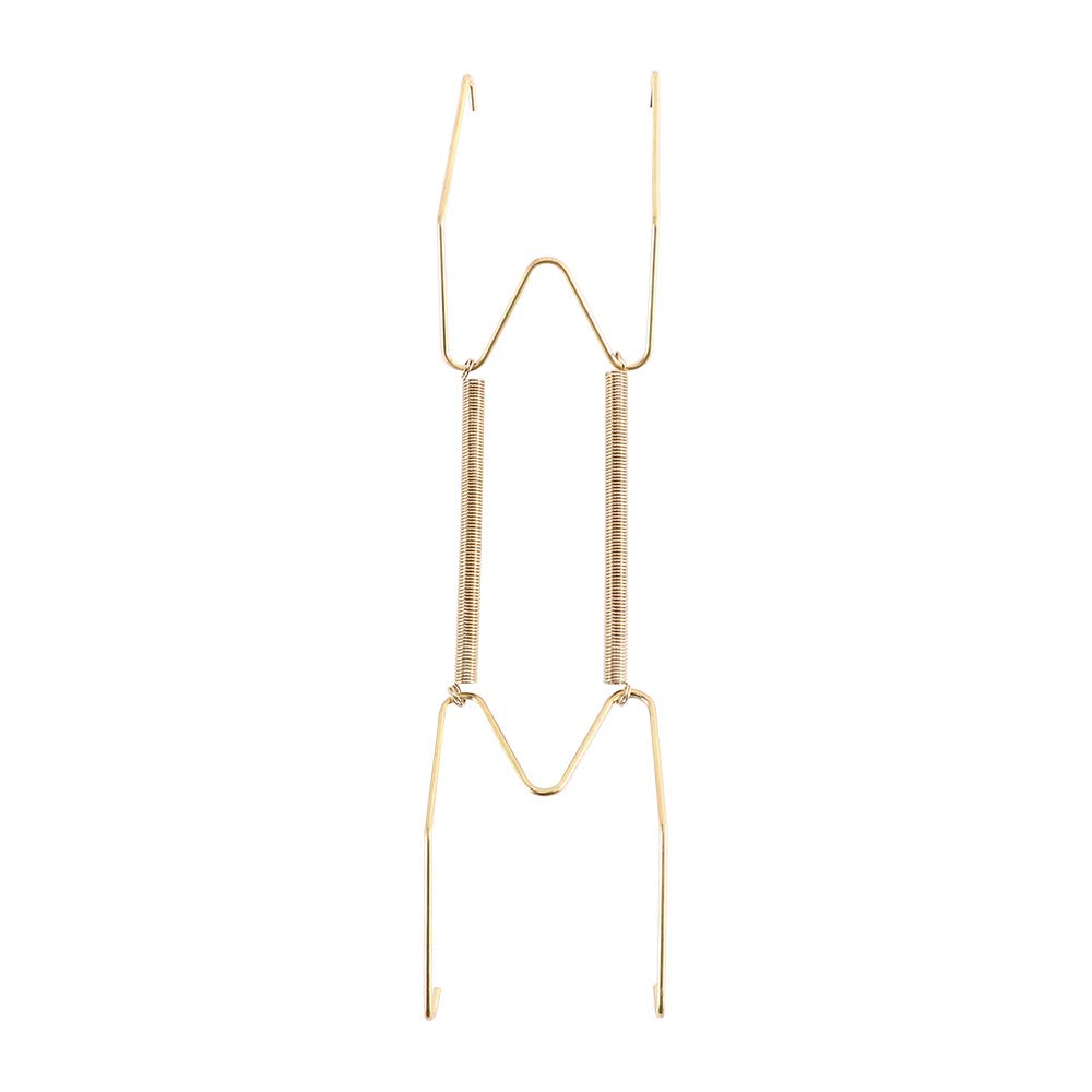 Invisible Plate Hangers, Invisible Hook Dish Wall Display, Wall Display Plates Hanger W Type Dish Spring Holder, Wall Plate Hangers(10 inch)