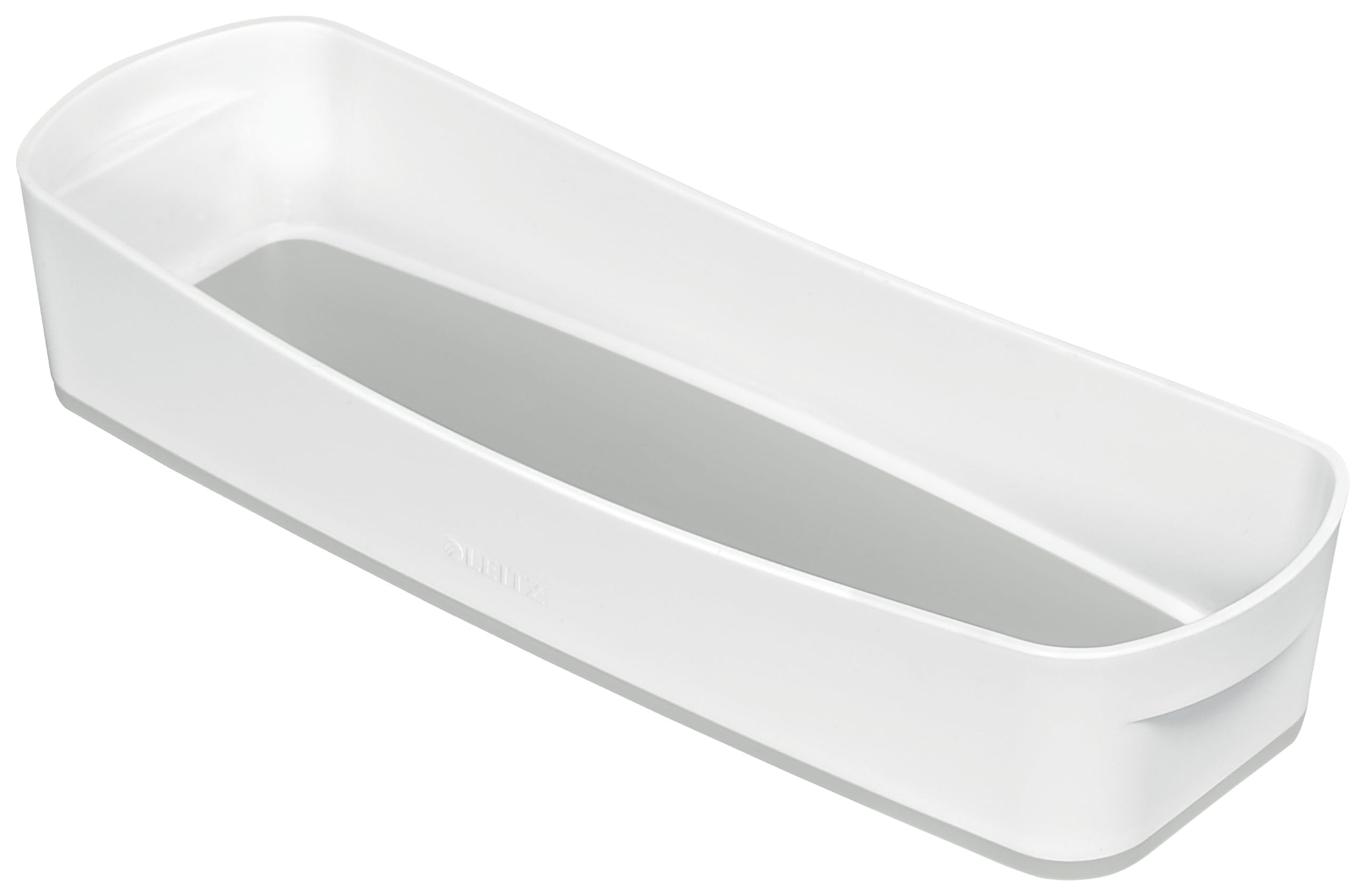 Leitz 52581001 Long MyBox Organiser Tray, High Gloss Plastic, White/Grey;MyBox