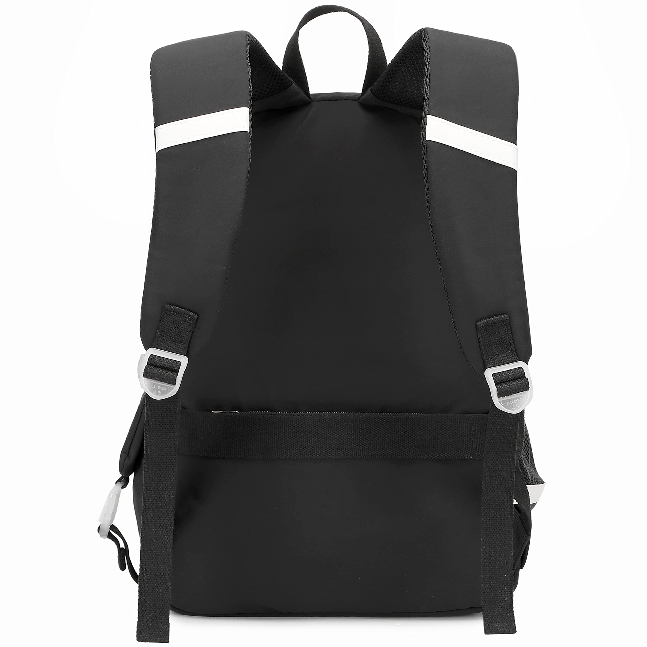 Classic Diamond School Backpack for Girls Backpack Cute Bookbag Kawaii School Bag Anime College Backpack for Teen Girls (Black)