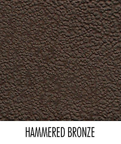 Spectrum Diversified Scroll Holder for Kitchen Countertops, Bars & Dining Tables, Steel Paper Towel Stand, Fits Standard & Jumbo Rolls, Hammered Bronze