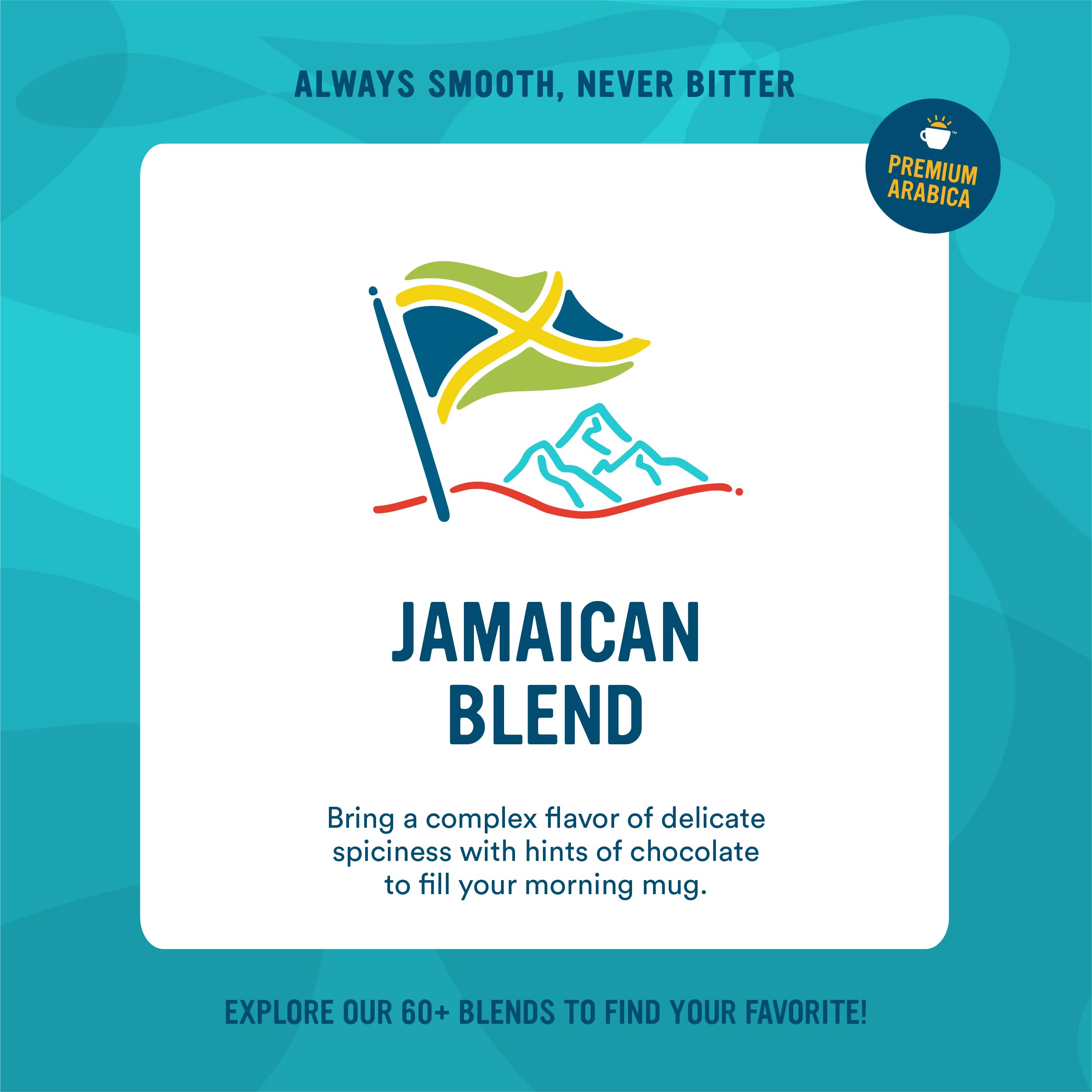 Cameron's Coffee Single Serve Pods, Jamaican Blend, 12 Count (Pack of 6)