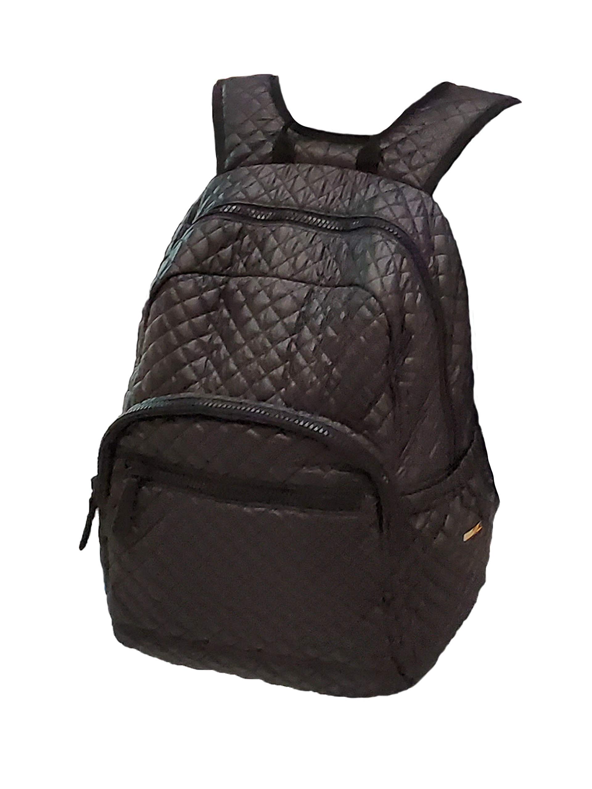 CLARANY Comfortable quilted 15 inch Laptop & Tablet Fashion Travel Backpack Water Repellent