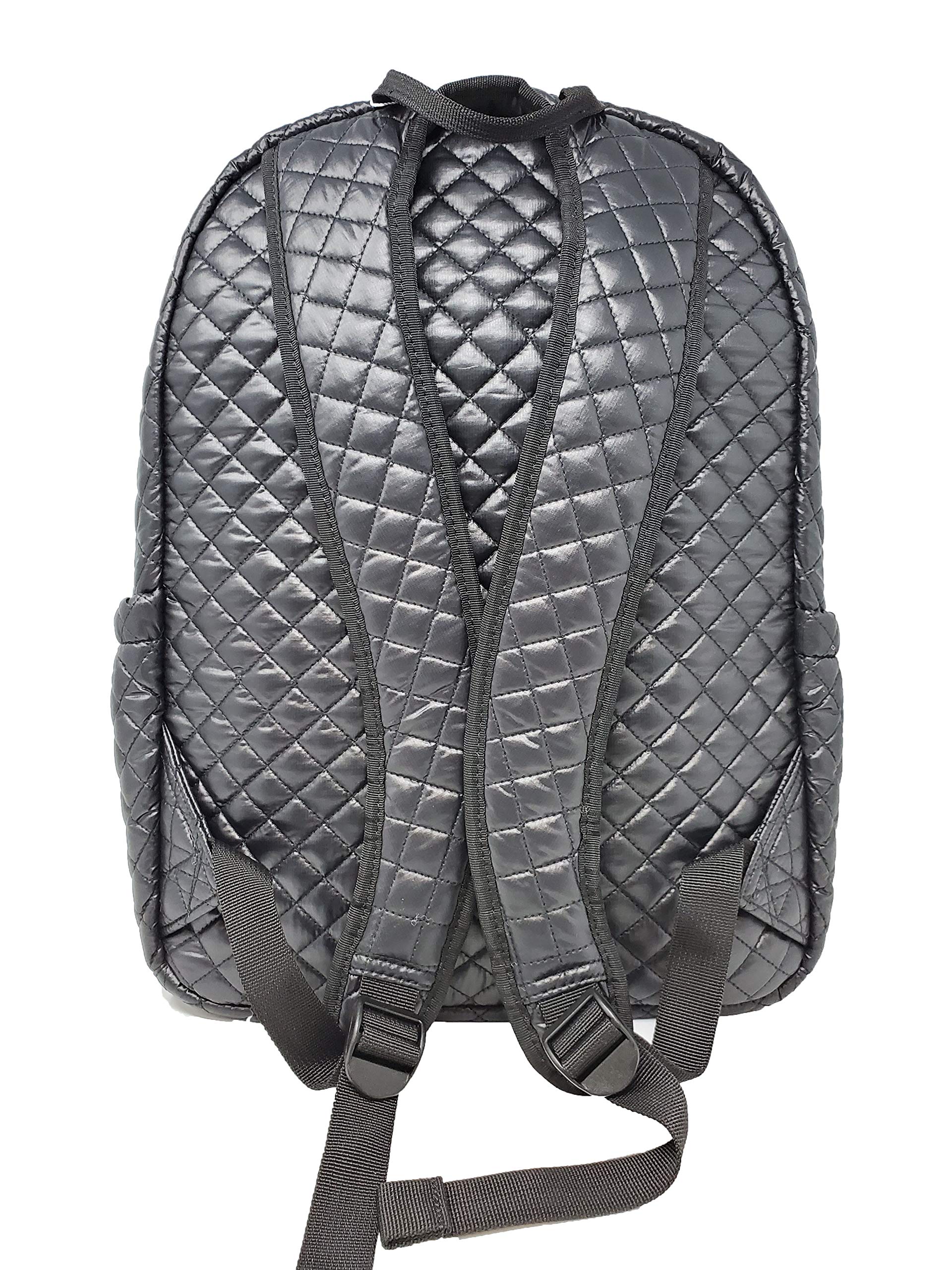 CLARANY Comfortable quilted 15 inch Laptop & Tablet Fashion Travel Backpack Water Repellent