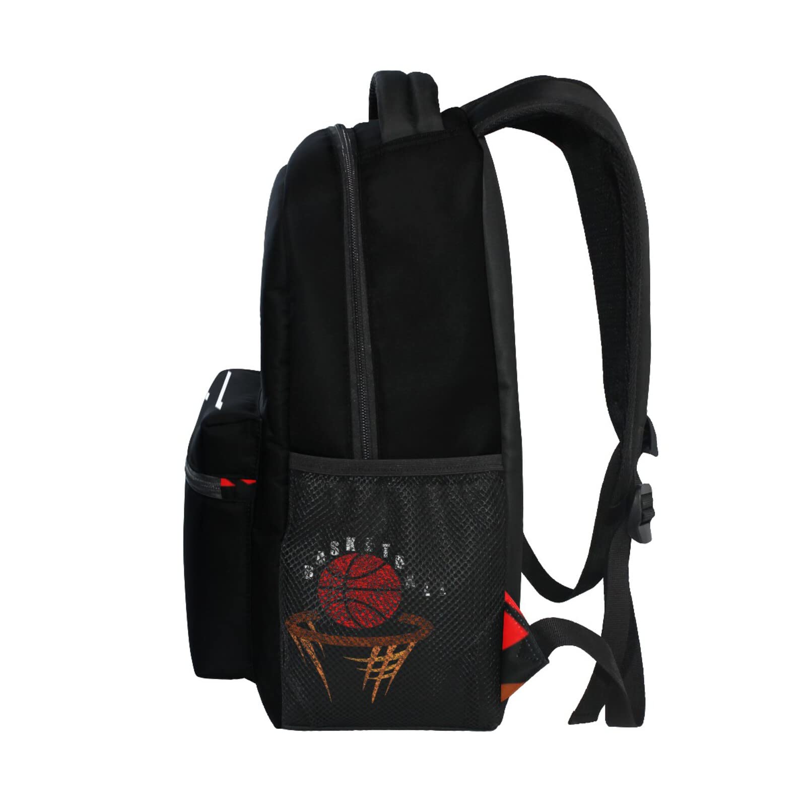 SUABO Laptop Backpack, Basketball College Students Bookbags Computer Notebooks Backpack Travel Hiking Daypack One Size