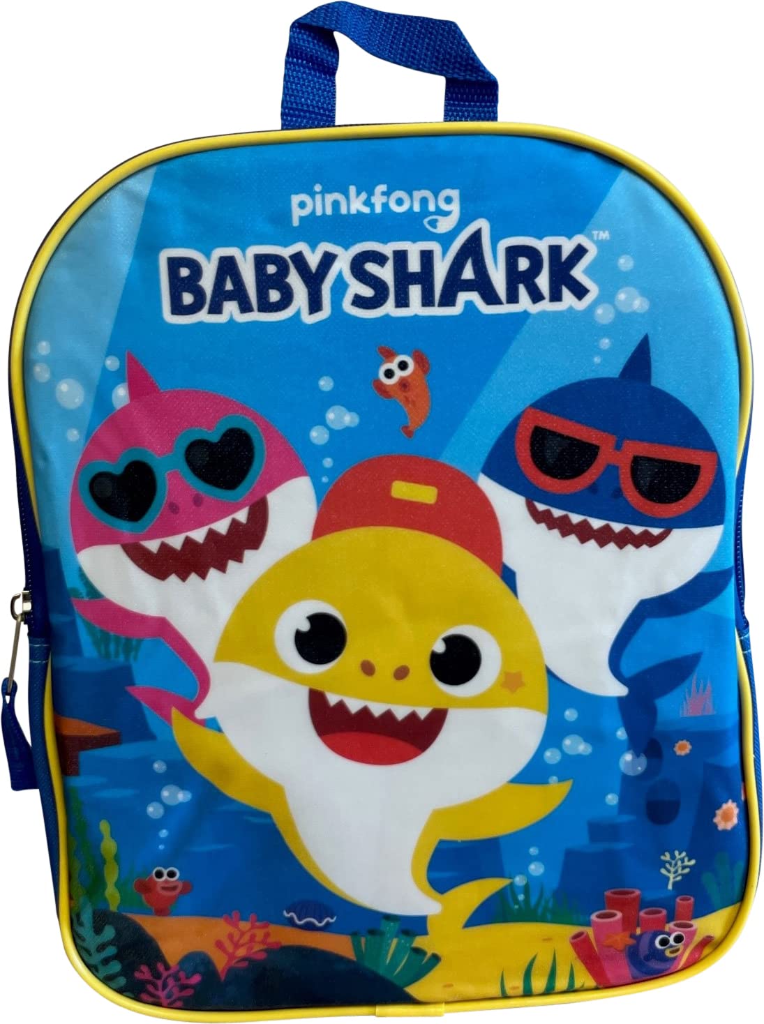 Baby Shark 11" Mini Backpack (Blue)