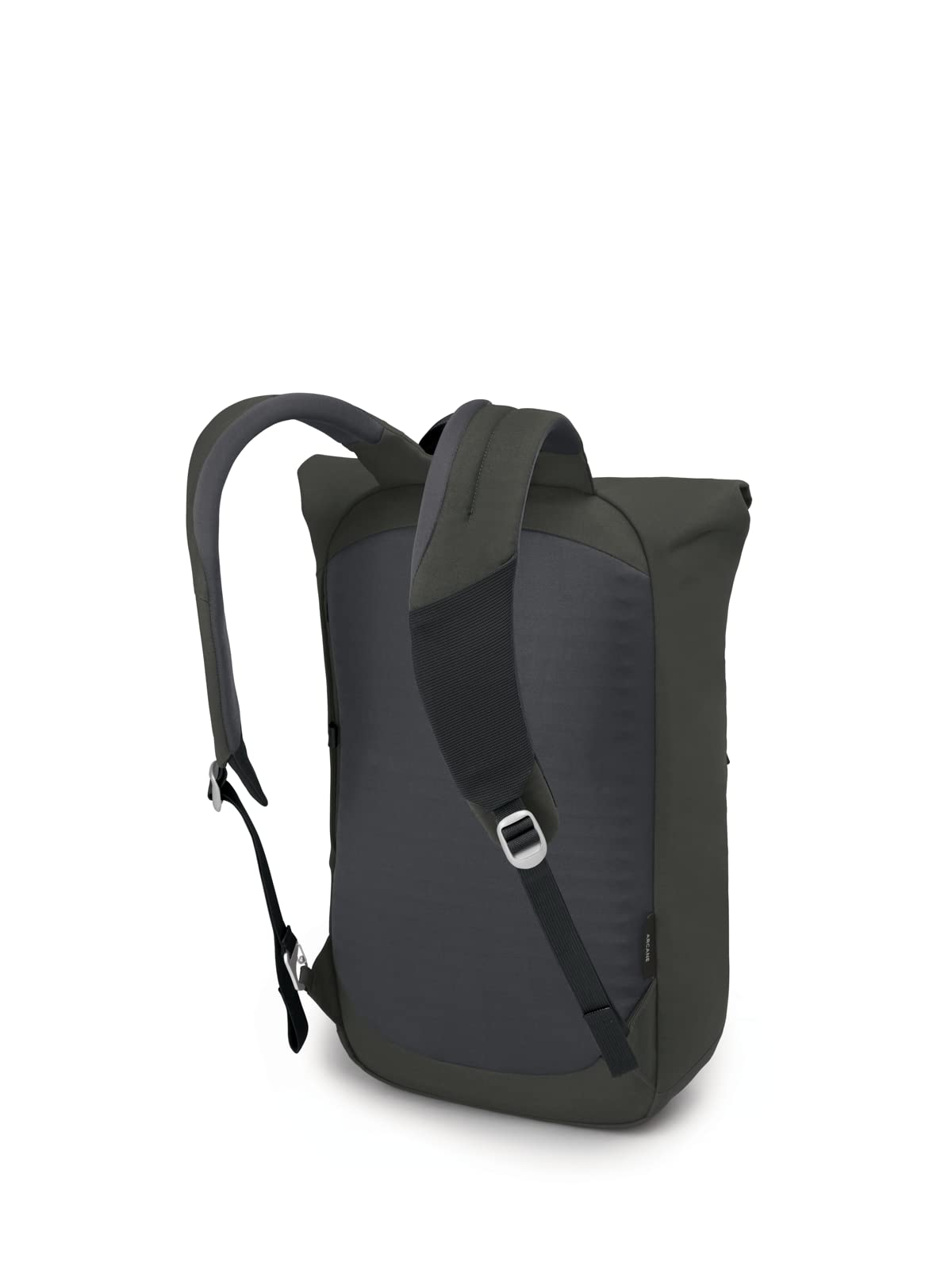 Osprey Arcane Roll Top Laptop Backpack, Stonewash Black