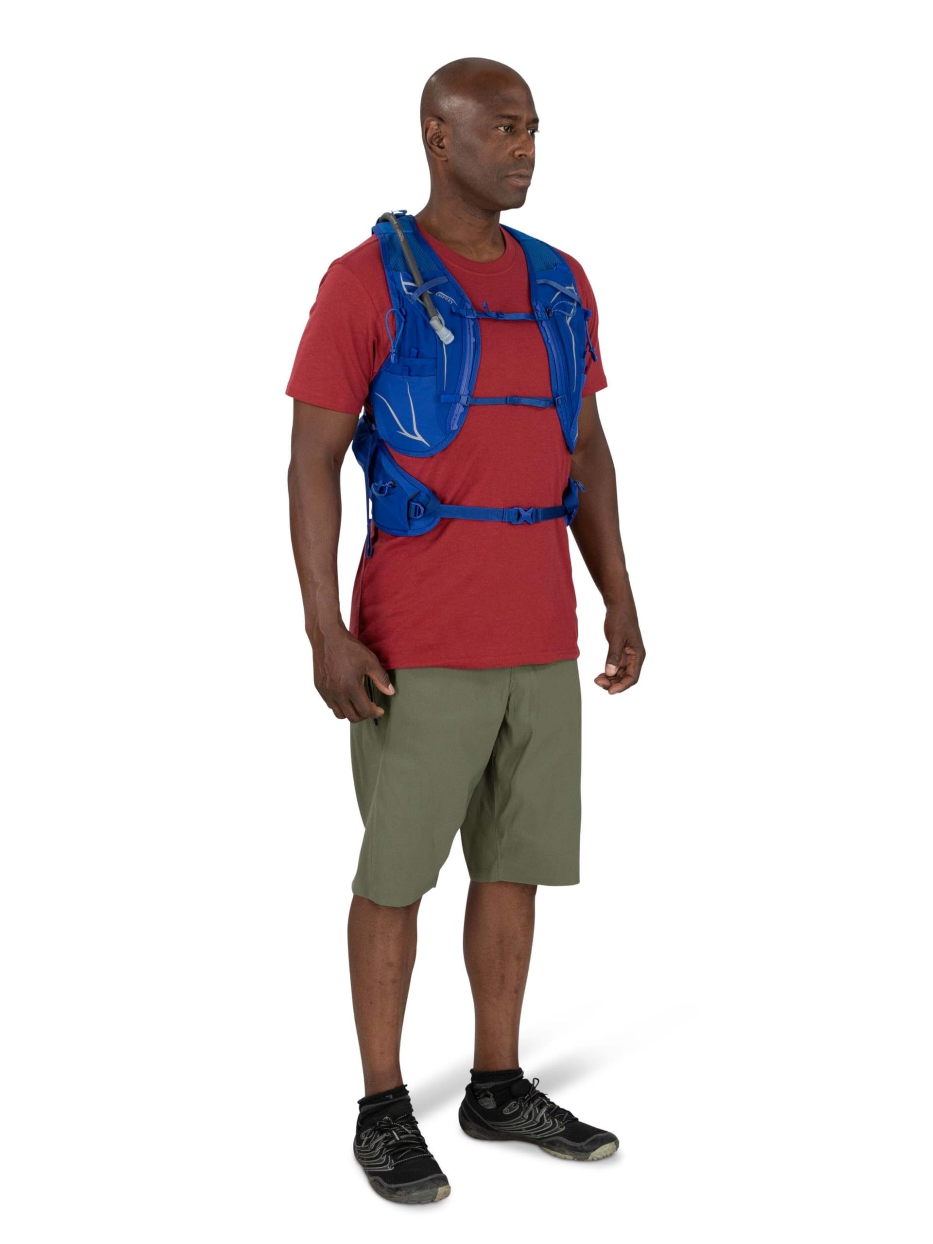 Osprey Duro 15 Men's Running Hydration Vest with Hydraulics Reservoir, Charcoal Grey, Large/X-Large