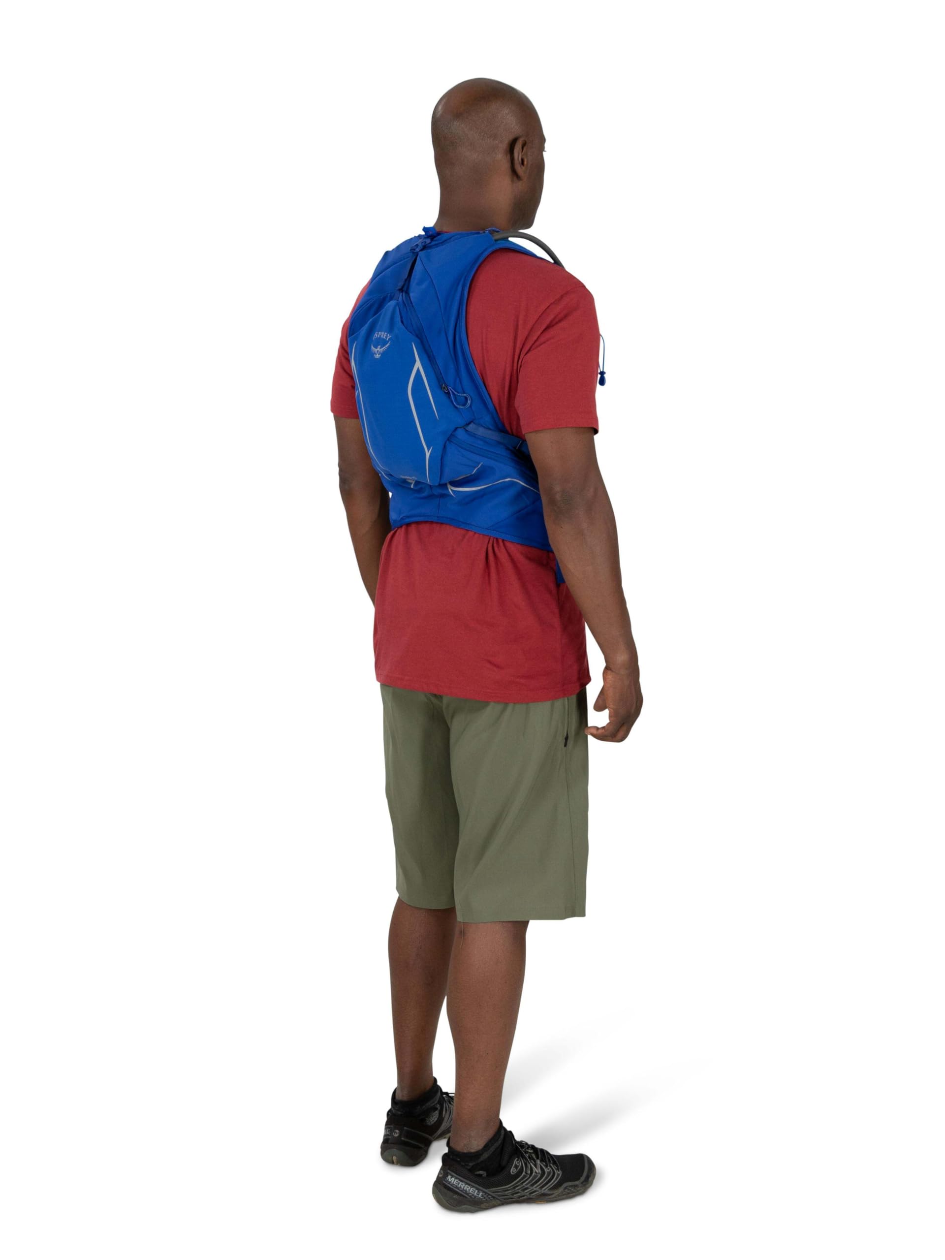 Osprey Duro 15 Men's Running Hydration Vest with Hydraulics Reservoir, Charcoal Grey, Large/X-Large