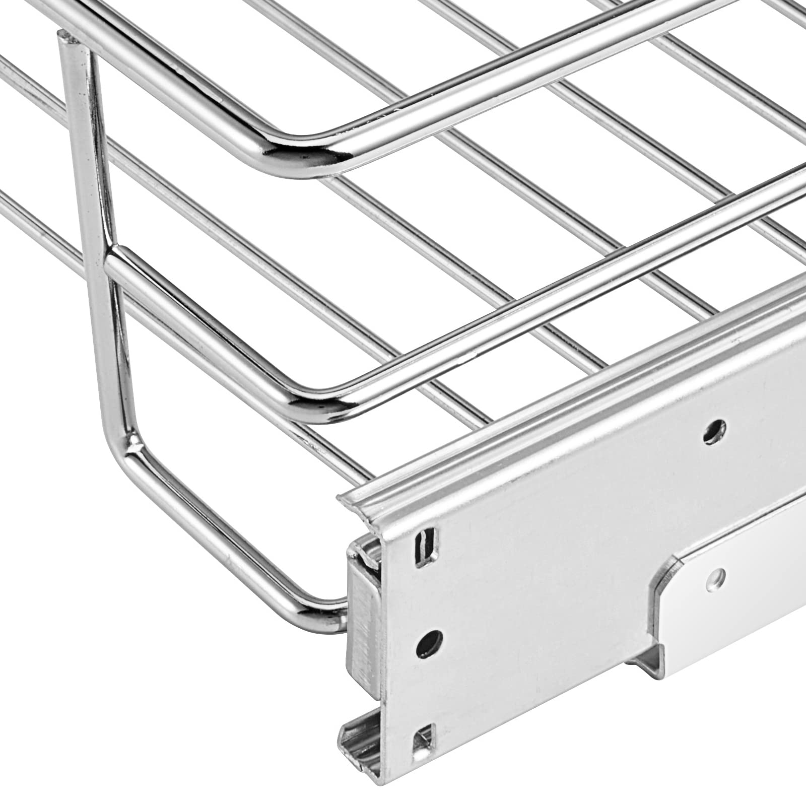 HAVEITS Pull Out Cabinet Organizer, Heavy Duty Slide Out Kitchen Cabinet Shelves For Kitchen, Bathroom, Under Sink Organizer with Soft Close Drawer, Basket Size 17" W x 21" D x 3.1" H