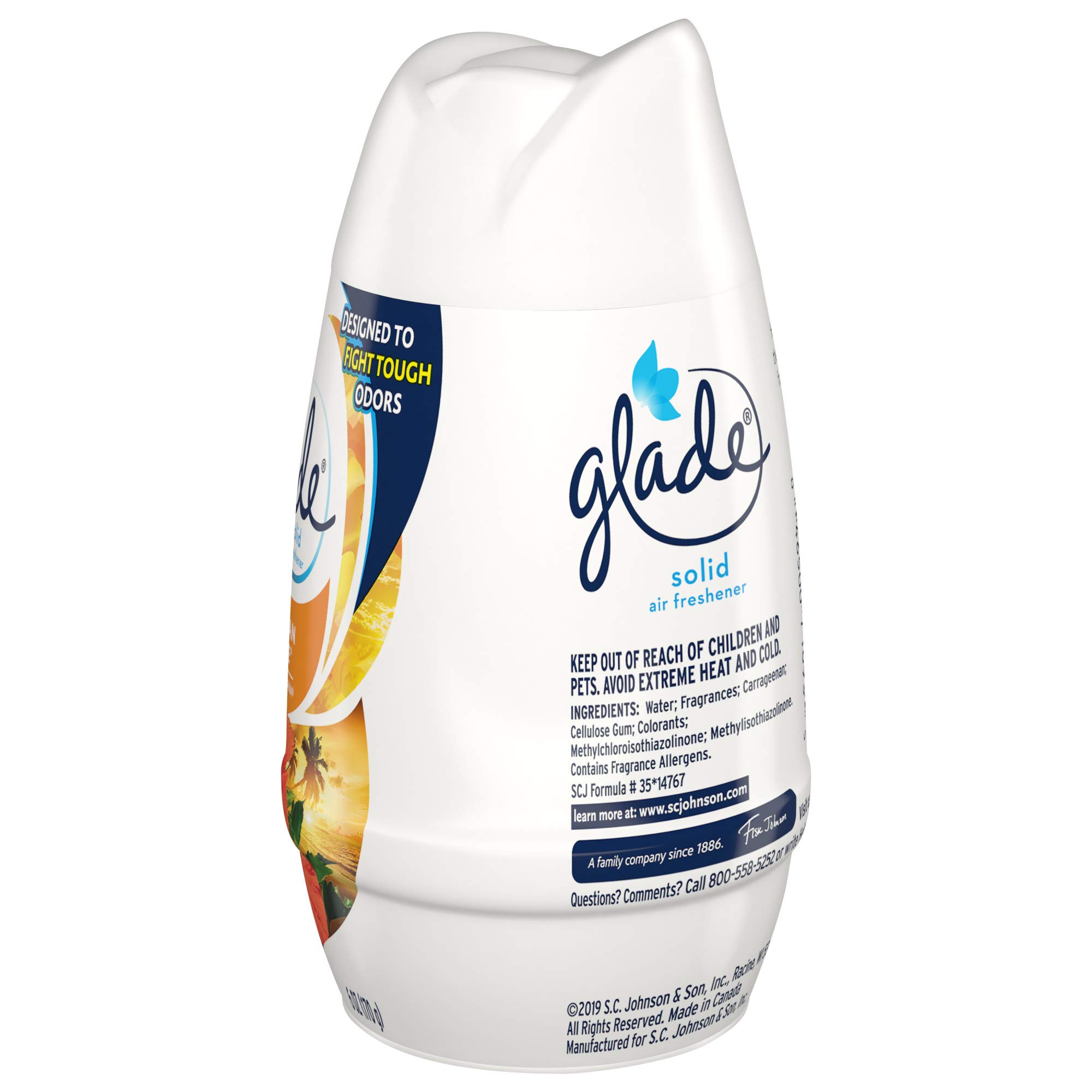 Glade Solid Air Freshener, Hawaiian Breeze, 6 oz