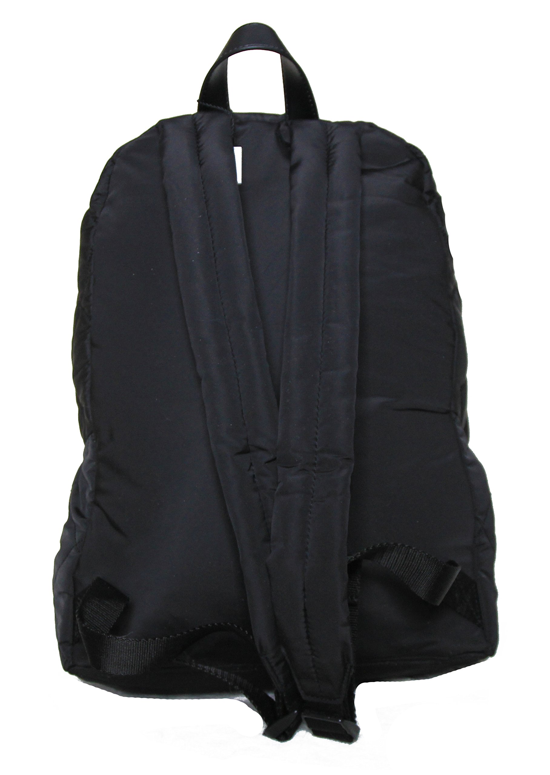 MARC JACOBS black quilted backpack M0011321, 11.5" (L) x 14" (H) x 4" (W)
