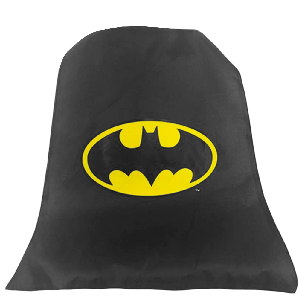 Batman Backpack for Preschool Toddlers ~ Deluxe 12" Batman Mini Backpack for Boys Kids (Batman School Supplies Bundle)
