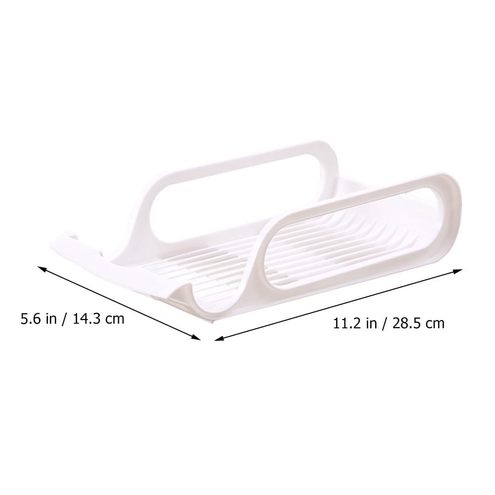 Hemoton 2pcs Soda Can Dispenser Beverage Holder for Fridge Kitchen Countertops Cabinets Plastic Canned Food Pantry Storage Rack Beverage Organizer