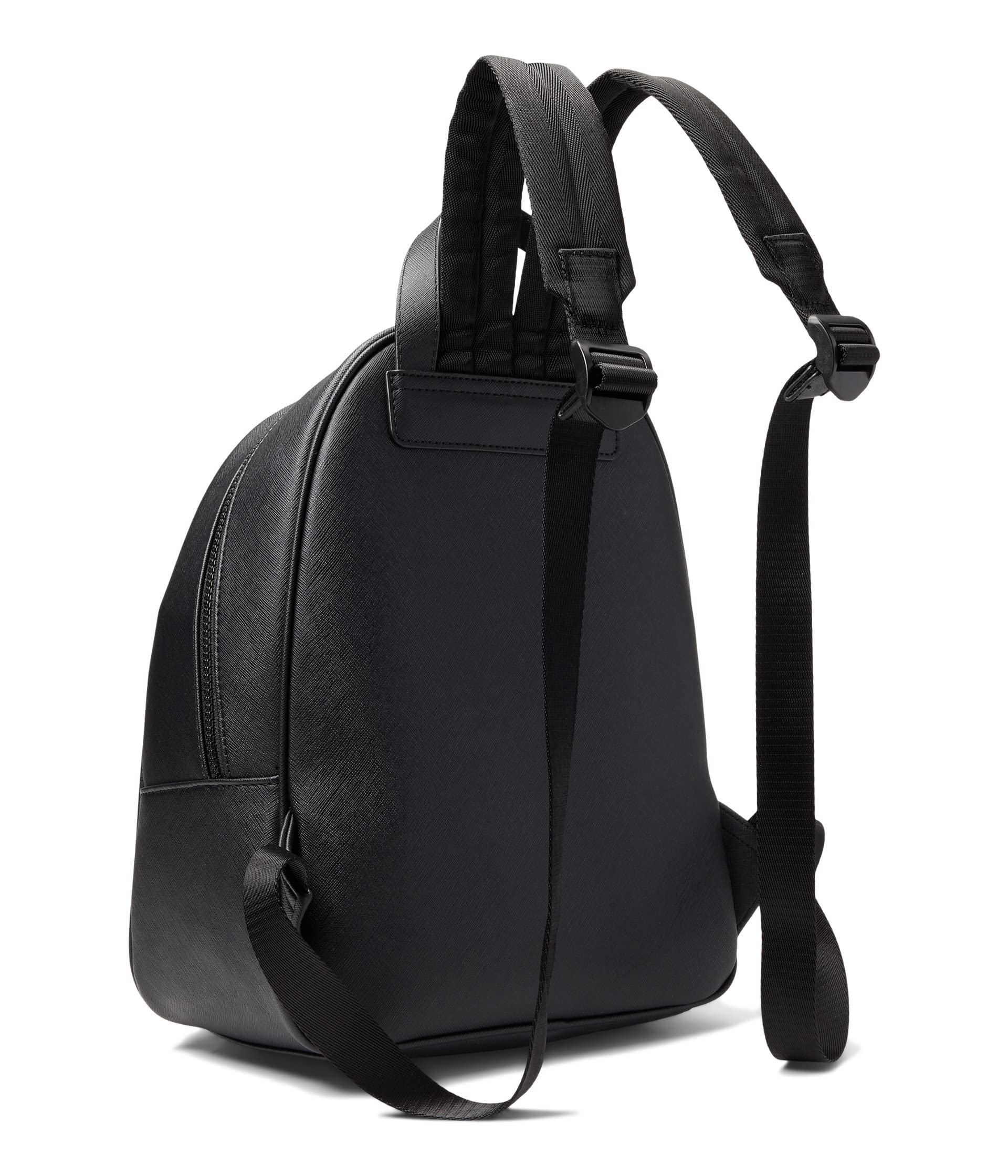 Karl Lagerfeld Paris Khloe Backpack Black/Black Sherpa One Size