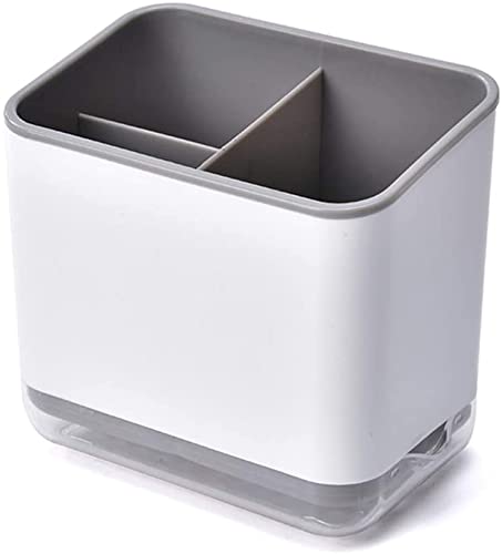 Shuoxpy Flatware Storage Organizer, Plastic Utensil Holder With 3 Compartment And Cutlery Tray Drainer, Tableware Caddy for Kitchen Table, Cabinet, Pantry - Holds Forks, Knives, Spoons