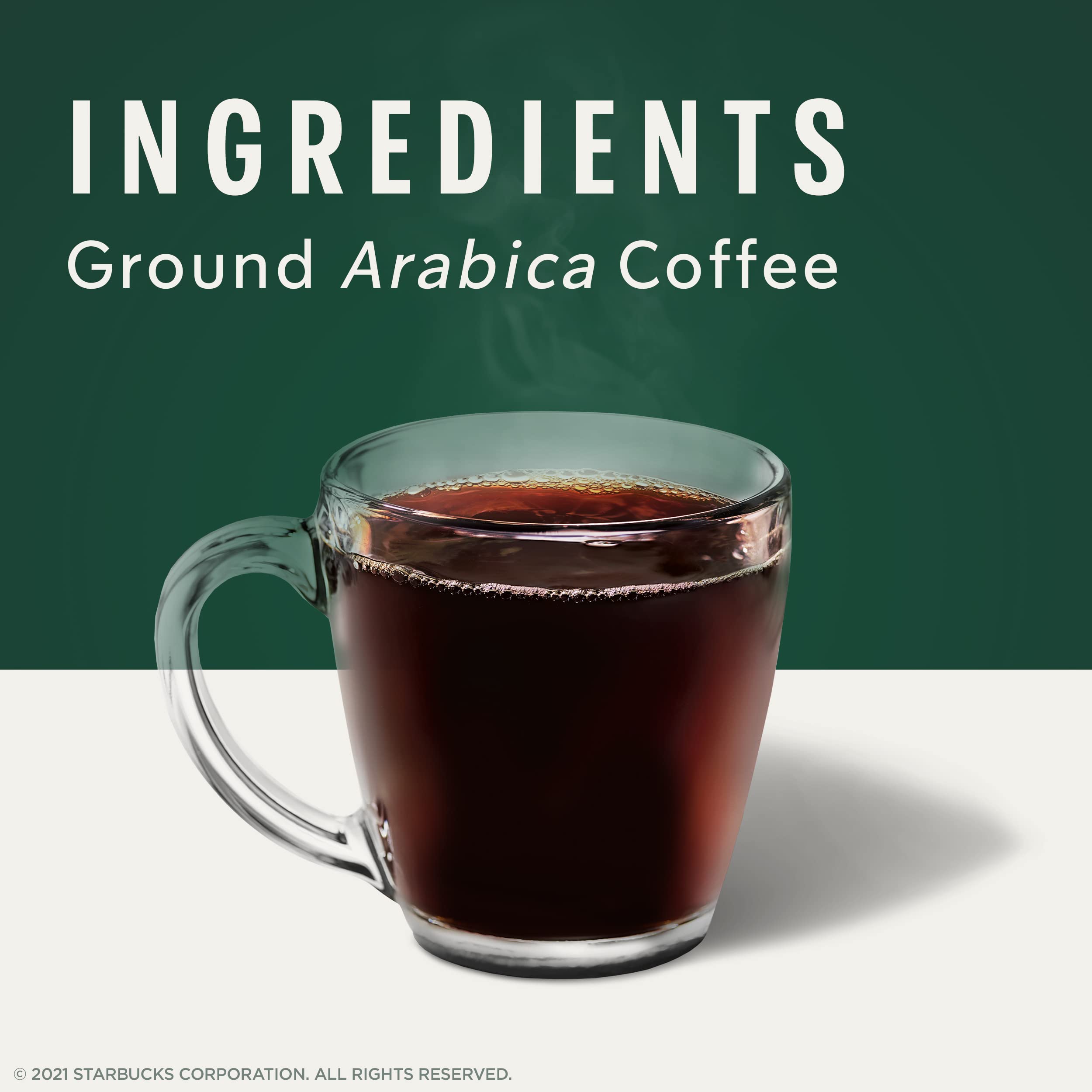 Starbucks K-Cup Coffee Pods—Starbucks Blonde, Medium & Dark Roast Coffee—Variety Pack—100% Arabica—1 box (40 pods total)