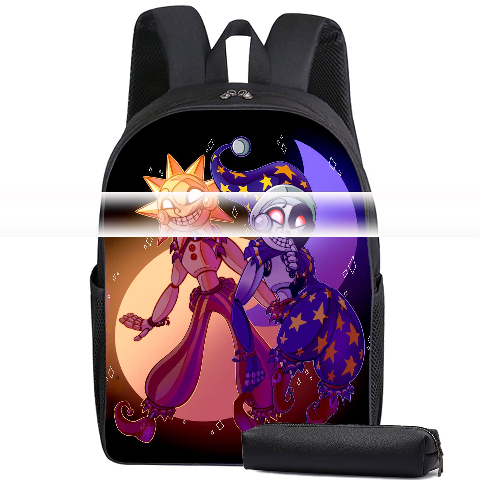 Backpacks Lightweight Bookbag Casual Travel Bag Travel Backpack with Pencil Case, -5