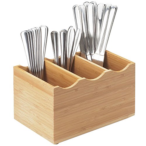 Cal-Mil 1244 Bamboo Flatware Display