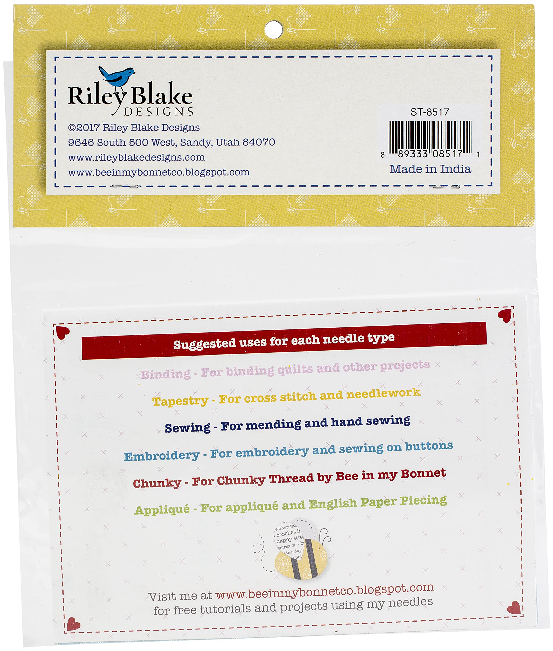 Riley Blake Designs NIFTY Needles