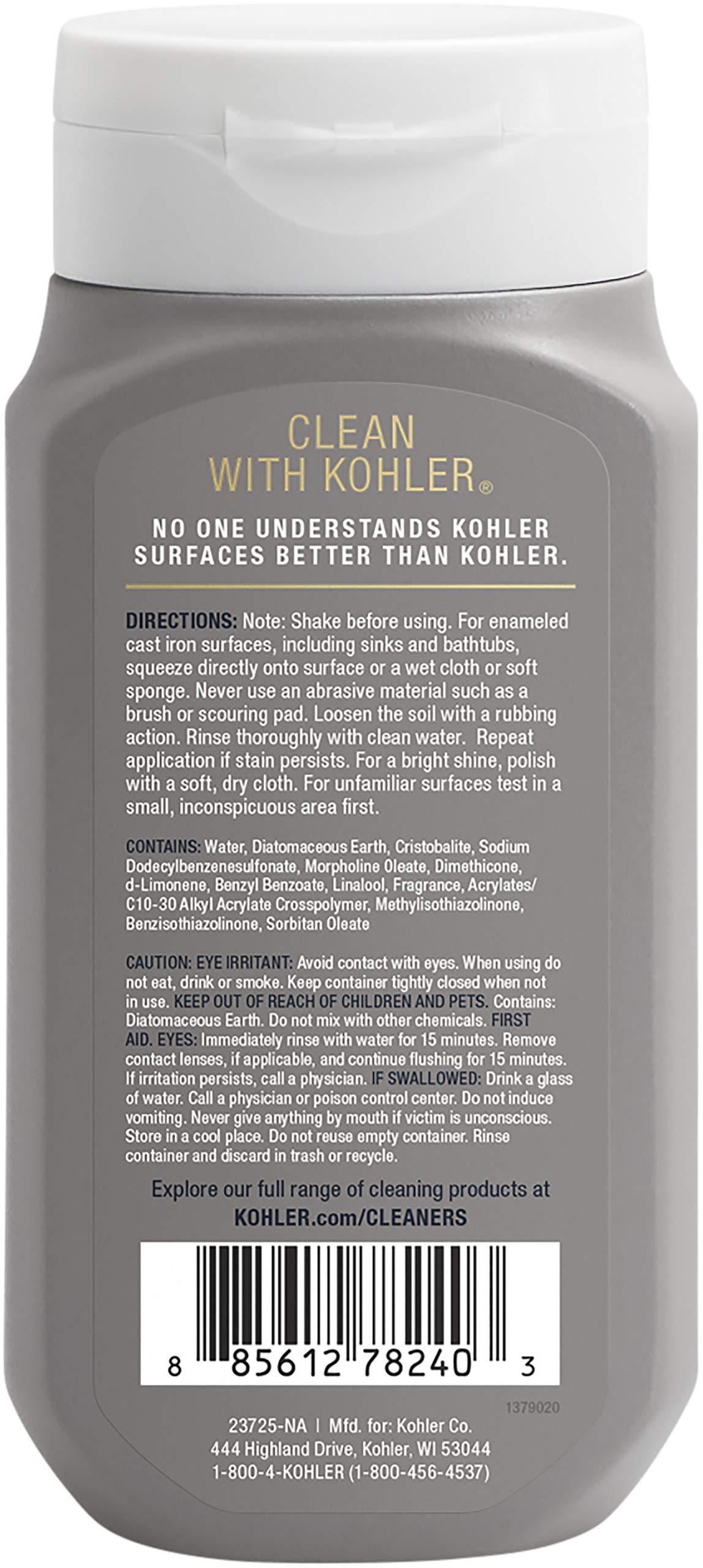 Kohler K-23725-NA Cast Iron Cleaner
