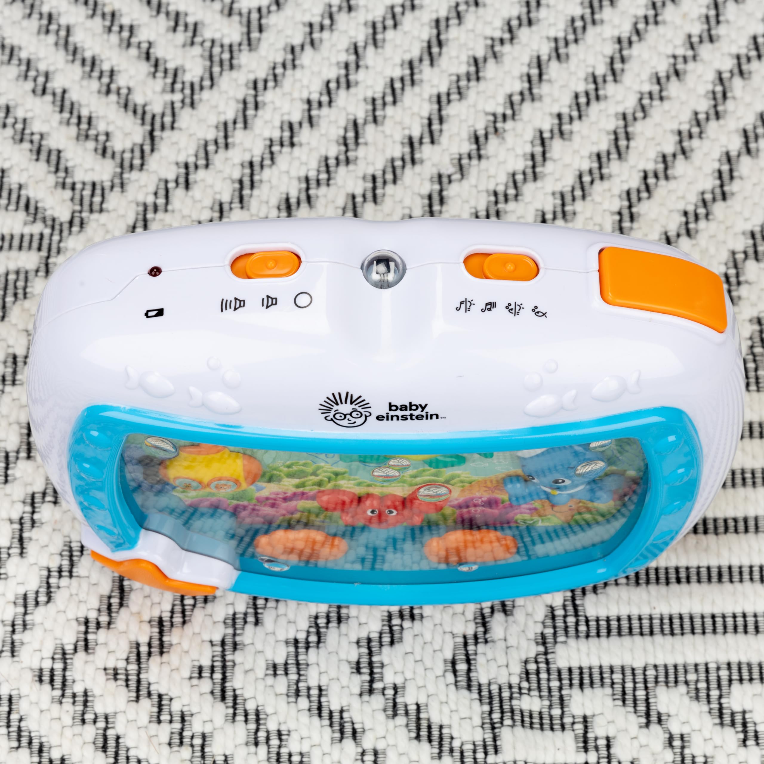 Baby Einstein Sea Dreams Soother Musical Crib Toy and Sound Machine, Newborns Plus