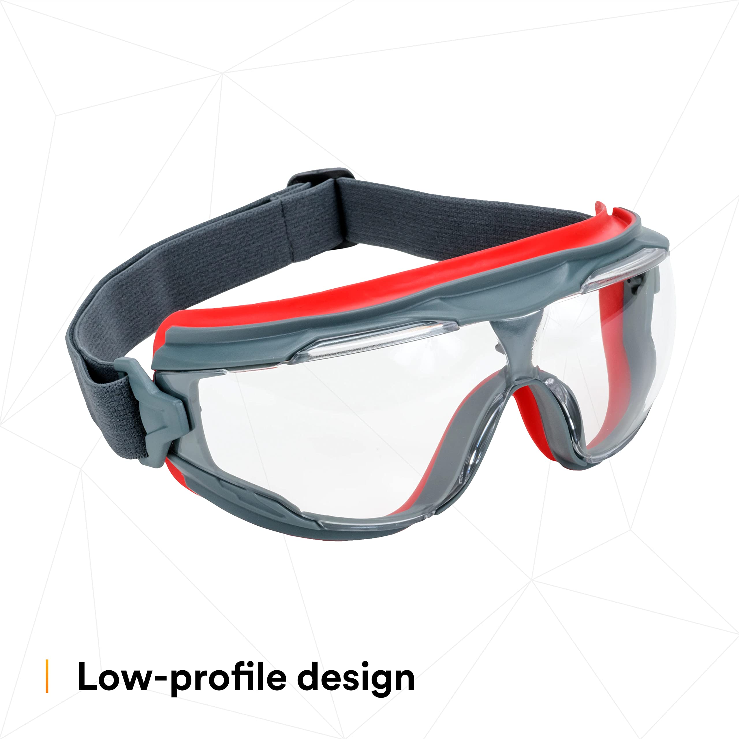 3M GoggleGear 500 Series GG501SGAF, Clear Scotchgard Anti-fog lens