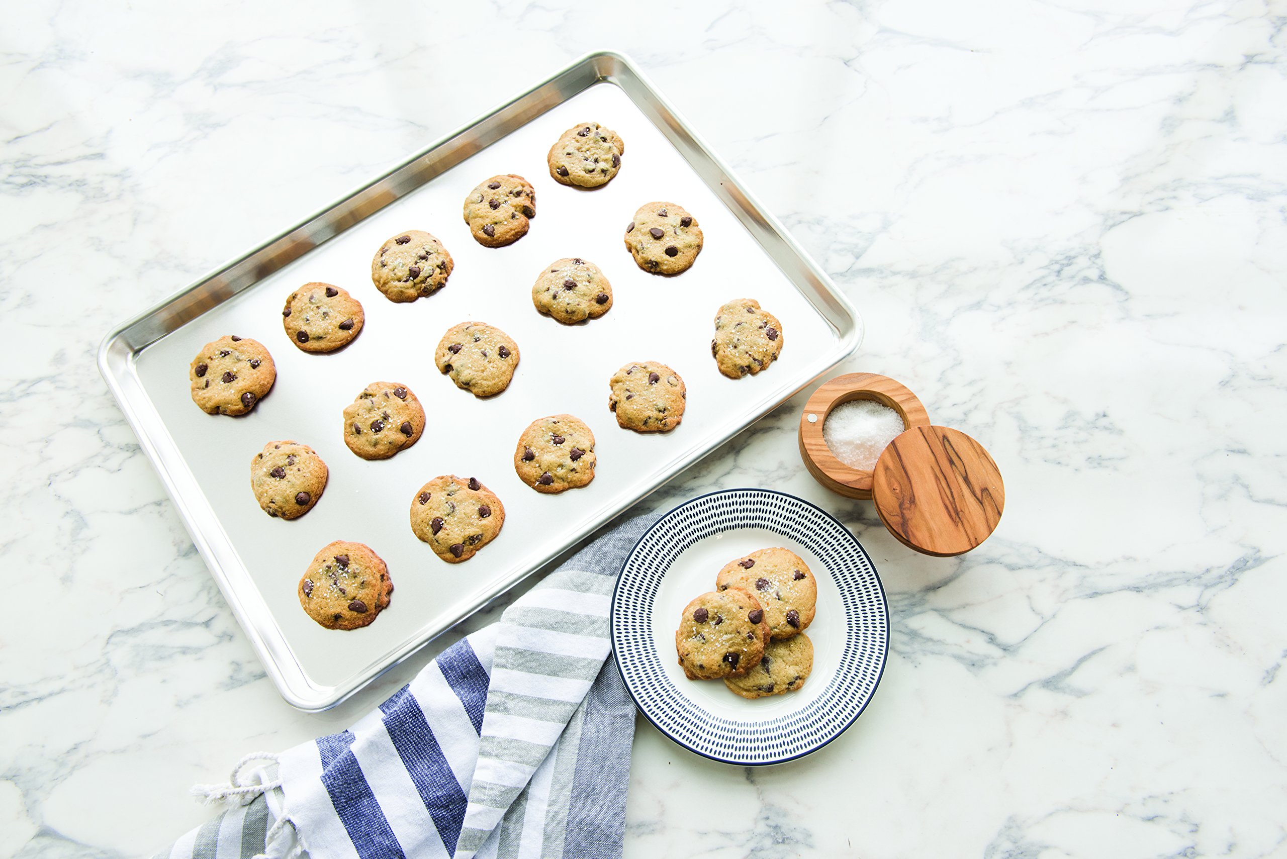 Nordic Ware Baker's Big Baking Sheet, 1-Pack, Silver