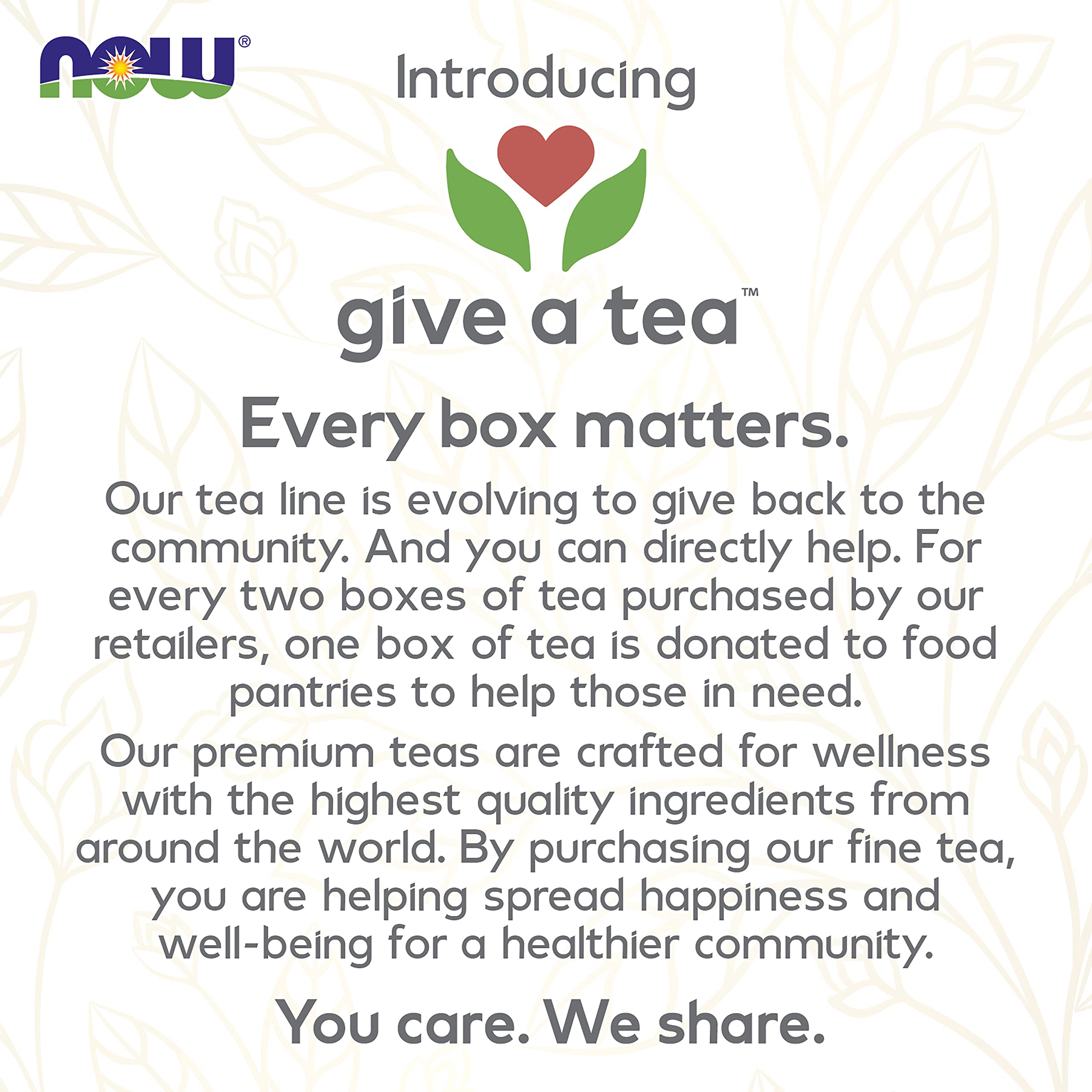 NOW Foods, Certified Organic Senna Tea, Caffeine Free, Relieving, Non-GMO, Premium Unbleached Tea Bags with No-Staples Design, 24-Count