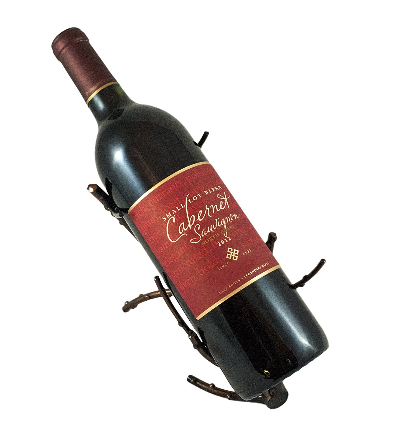 TheopWine Single Bottle Wine Rack - Gift Box